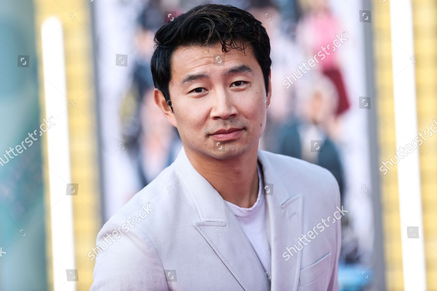 Simu Liu Arrives Los Angeles Premiere Editorial Stock Photo - Stock ...
