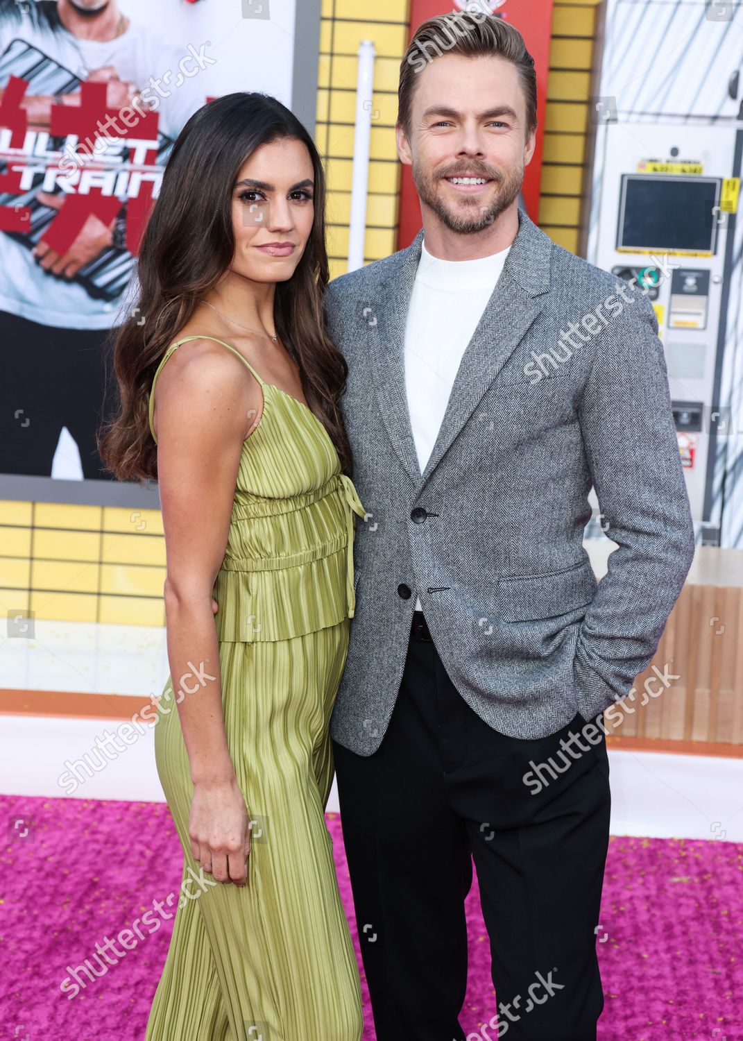 Hayley Erbert Derek Hough Arrive Los Editorial Stock Photo - Stock ...
