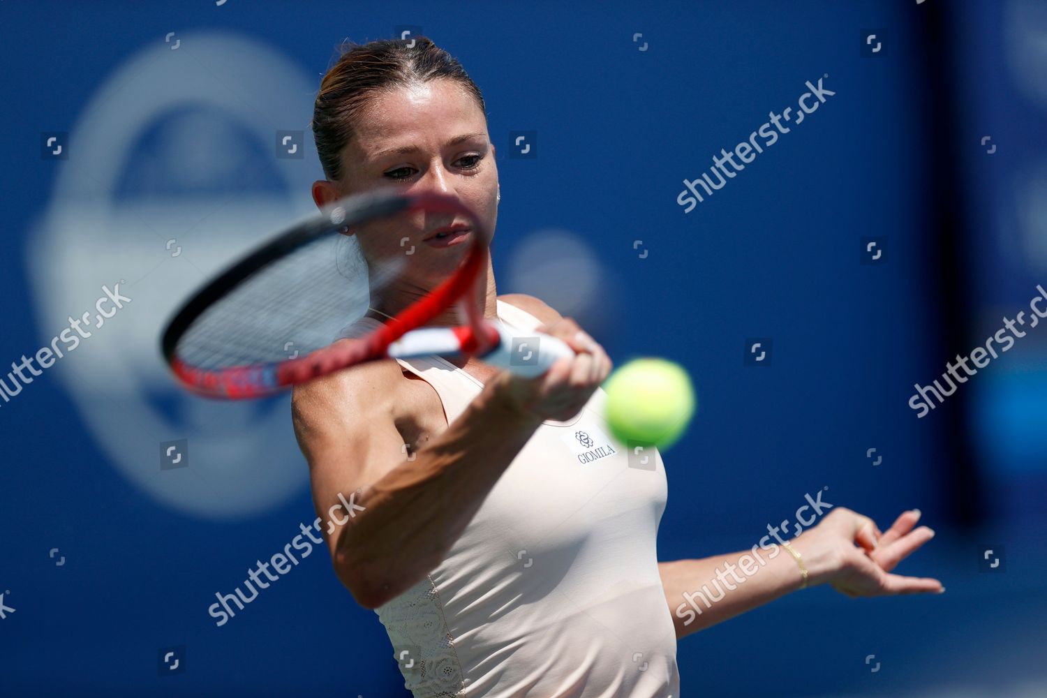 Camila Giorgi Italy Action Against Veronika Editorial Stock Photo ...