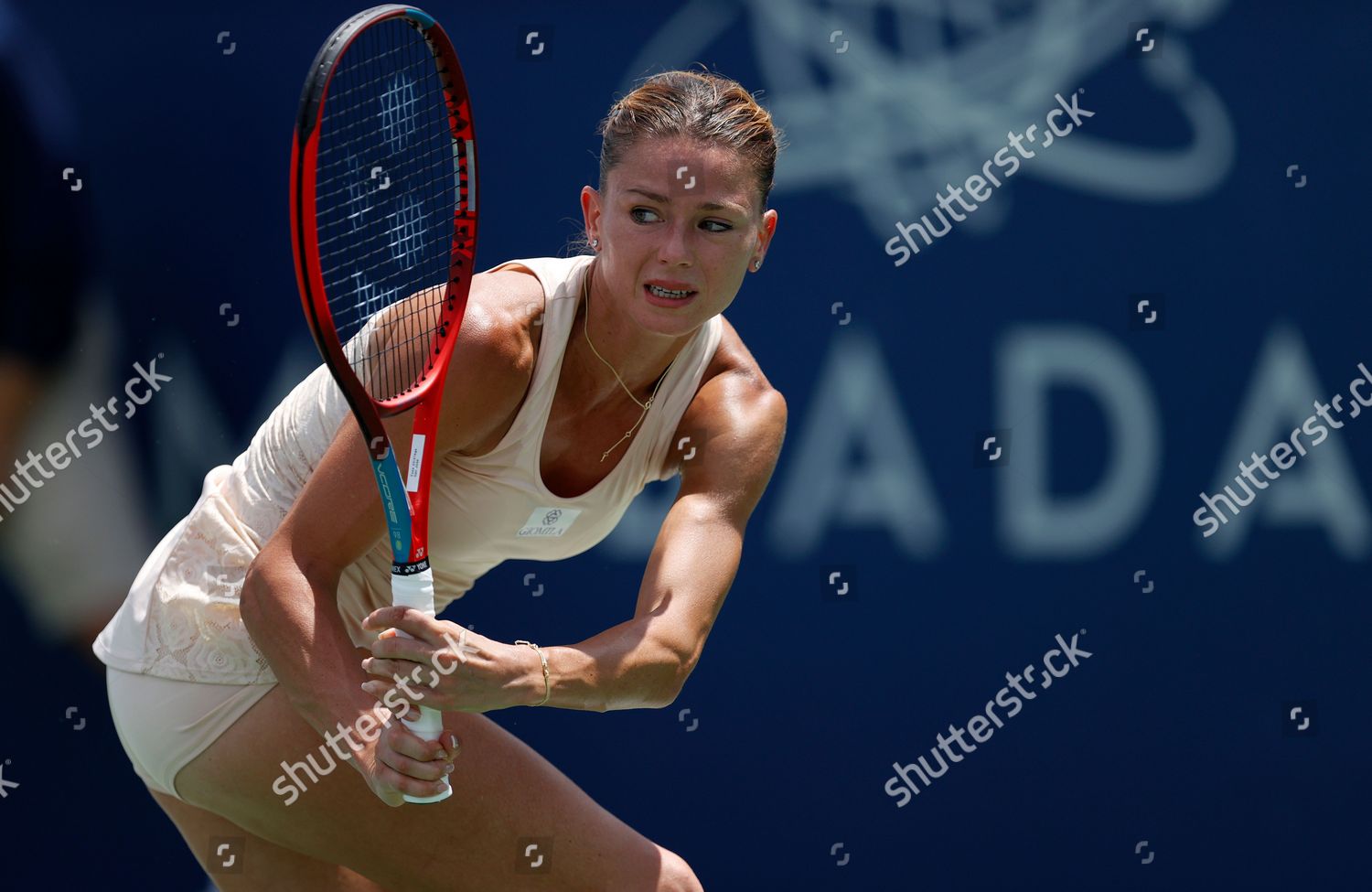 Camila Giorgi Italy Action Against Veronika Editorial Stock Photo ...