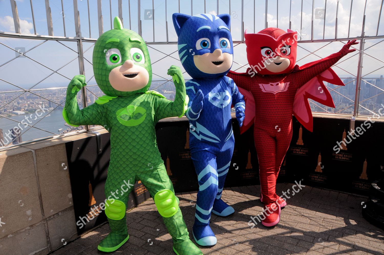 Pj Masks Gekko Catboy Owlette Editorial Stock Photo - Stock Image ...