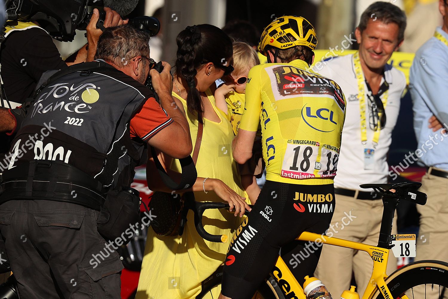 Jonas Vingegaard Jumbovisma Winner Tour De Editorial Stock Photo ...