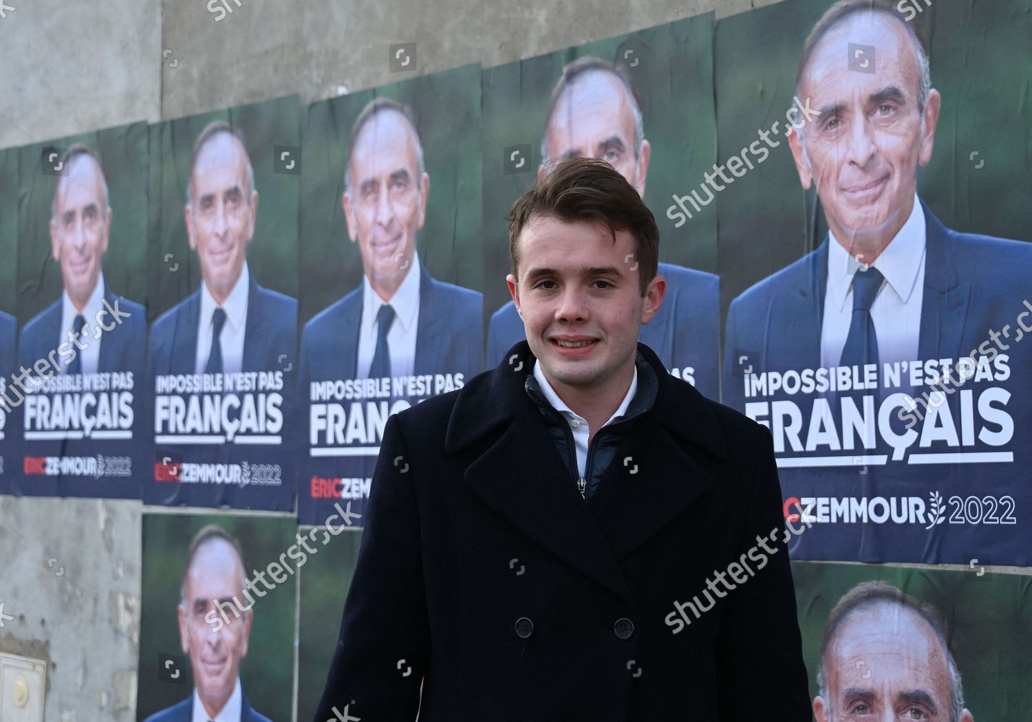 Generation Z President Stanislas Rigault During Editorial Stock Photo ...