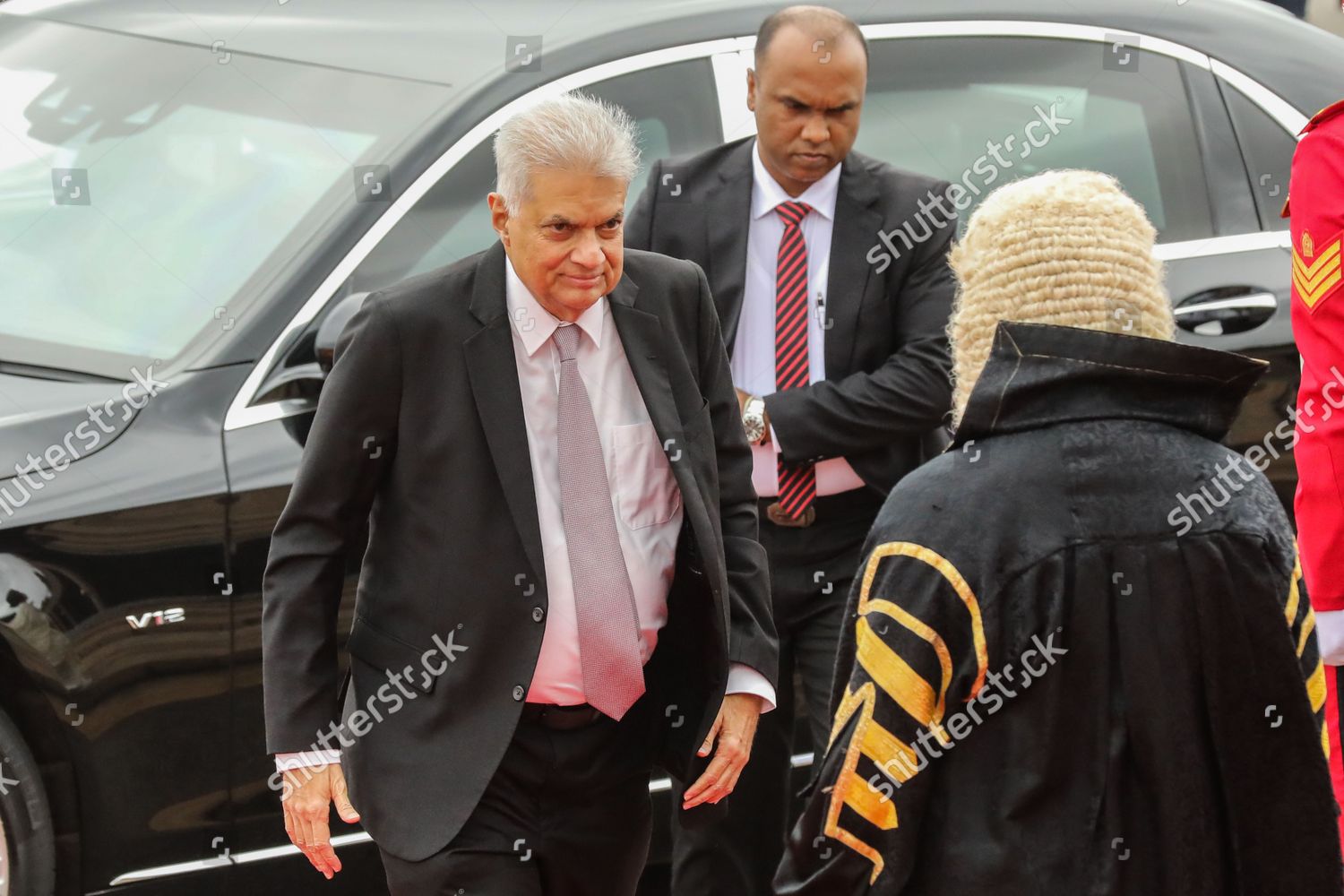 Sri Lankan President Ranil Wickremesinghe L Editorial Stock Photo ...