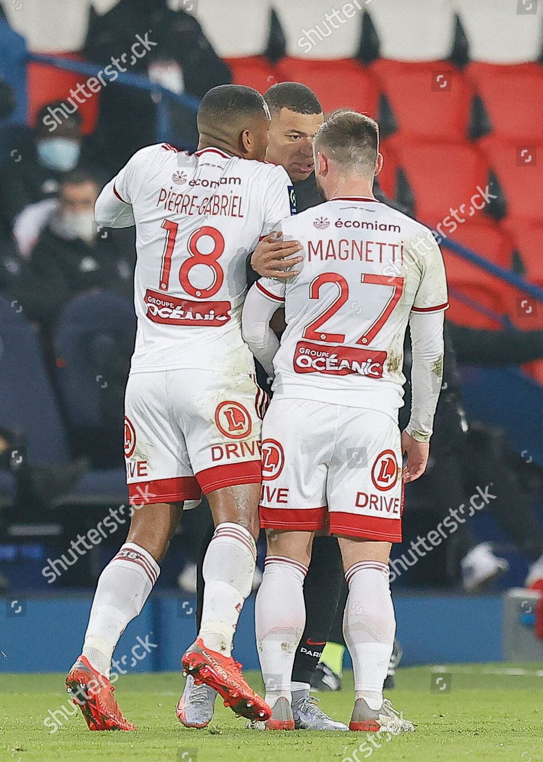 Kylian Mbappe Psg Argue Hugo Magnetti Editorial Stock Photo - Stock ...