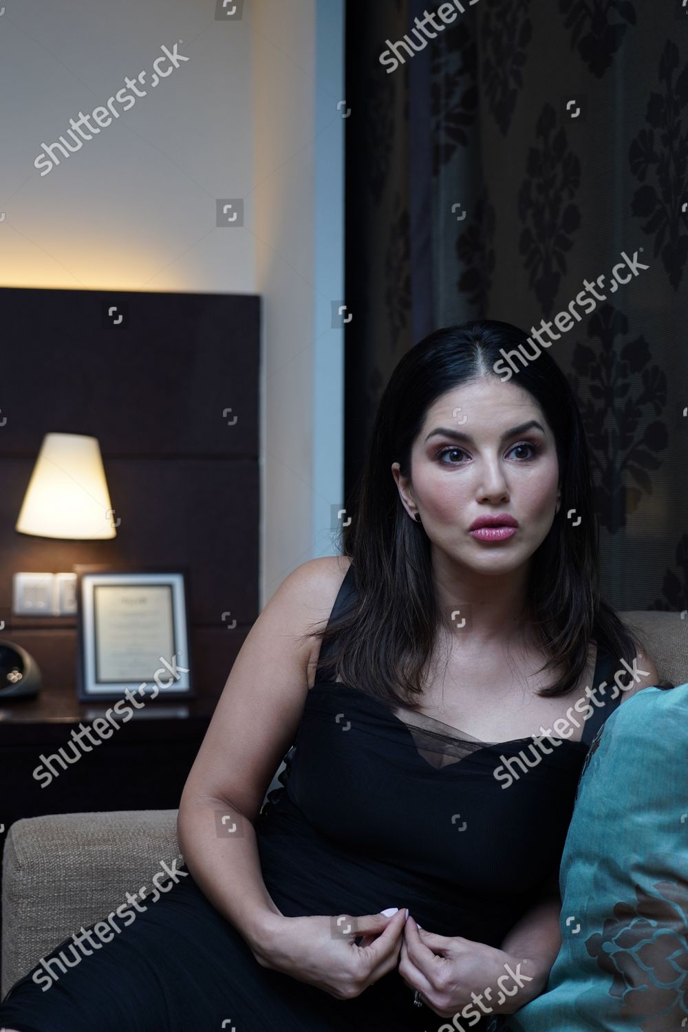 Bollywood Actor Sunny Leone During Exclusive Editorial Stock Photo - Stock Image | Shutterstock