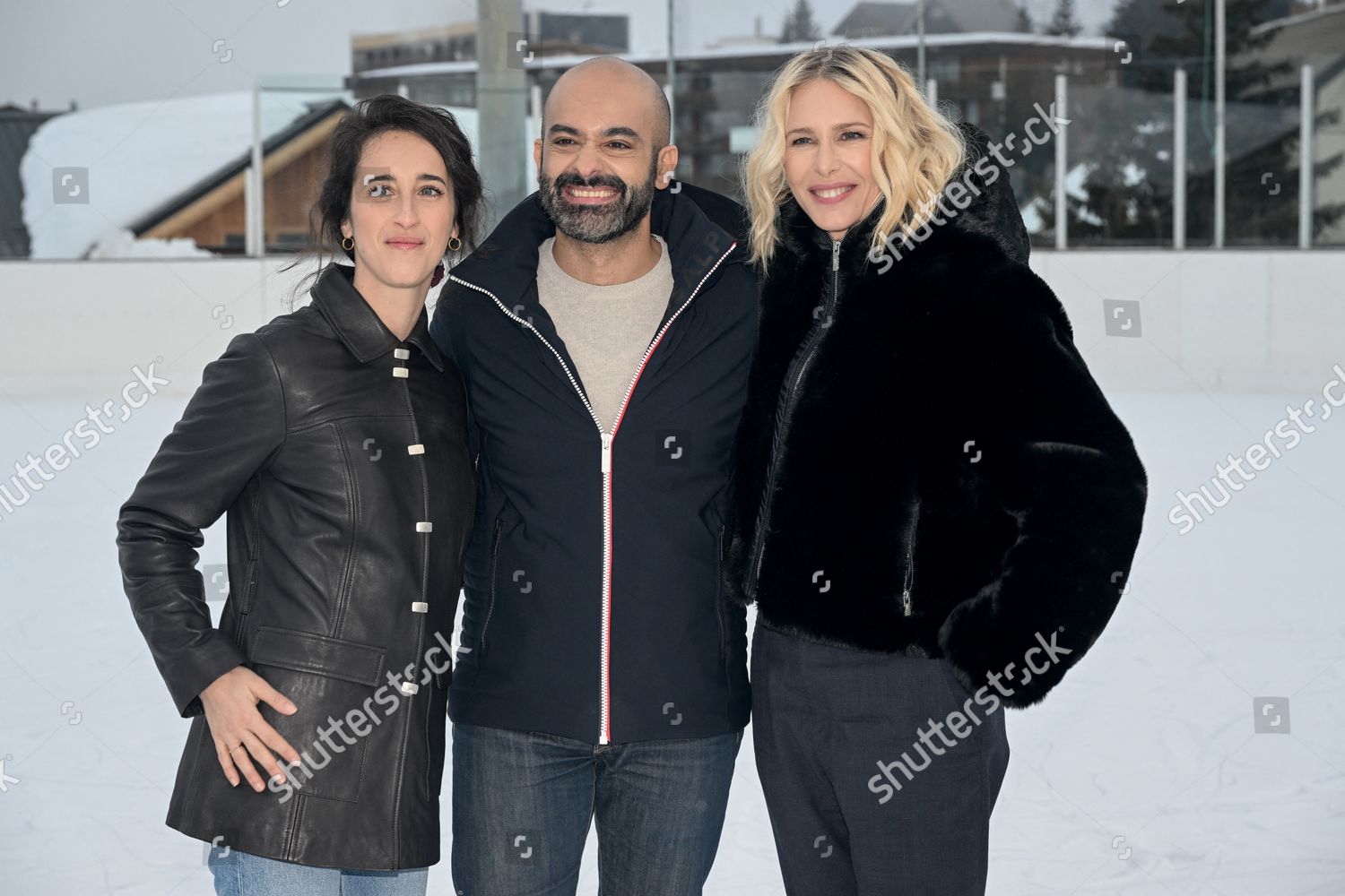 Agnes Hurstel Francois Uzan Pascale Arbillot Editorial Stock Photo ...