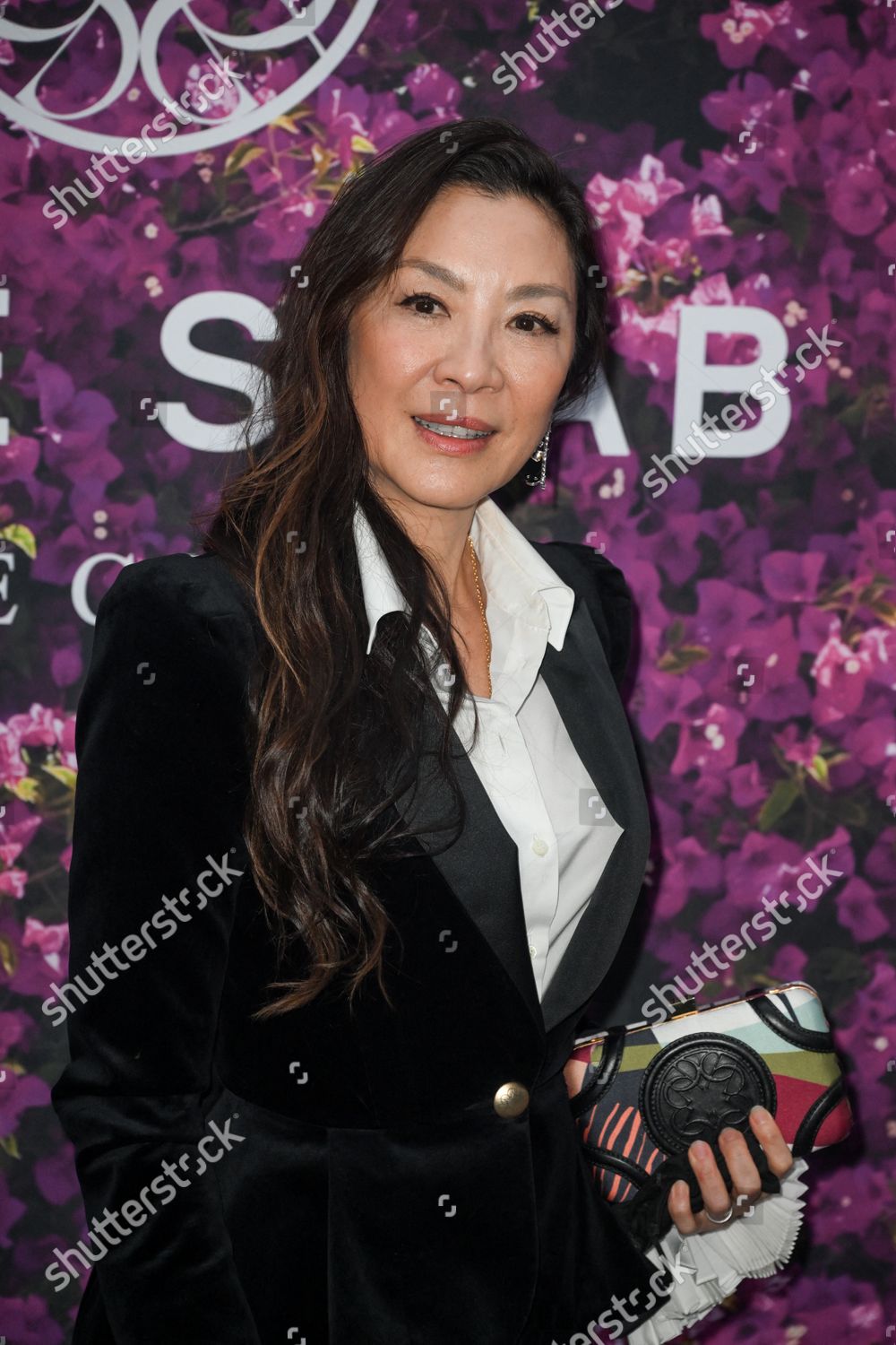 Michelle Yeoh Arriving Elie Saab Show Editorial Stock Photo - Stock ...