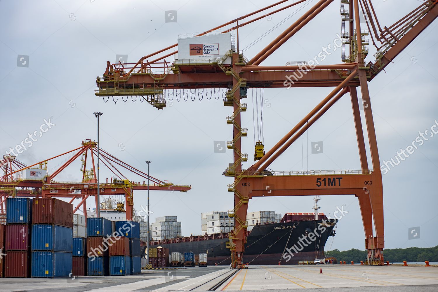 Containers Port Guayaquil Guayaquil Ecuador 22 Editorial Stock Photo ...