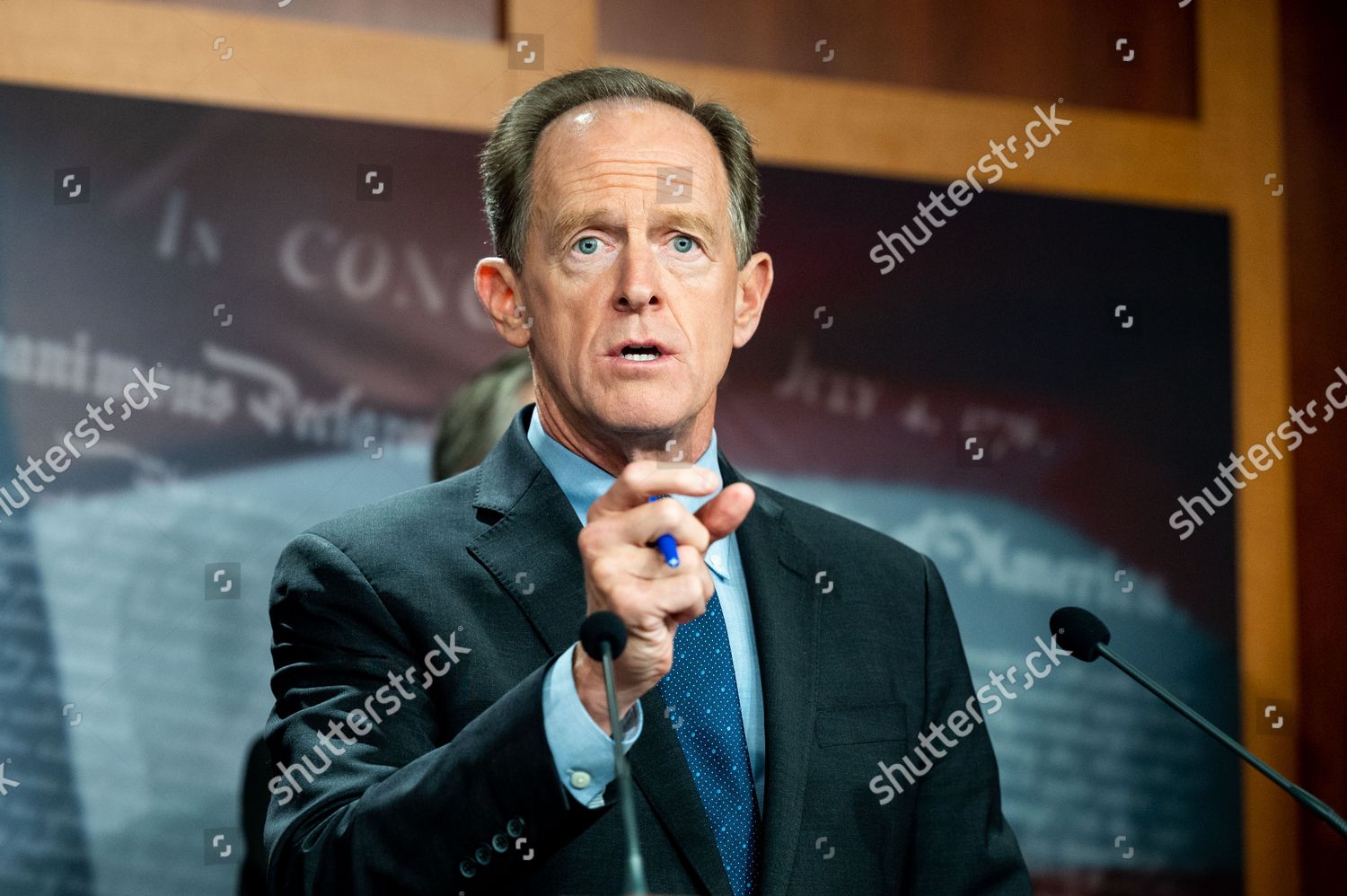 Us Senator Pat Toomey Rpa Speaking Editorial Stock Photo - Stock Image ...