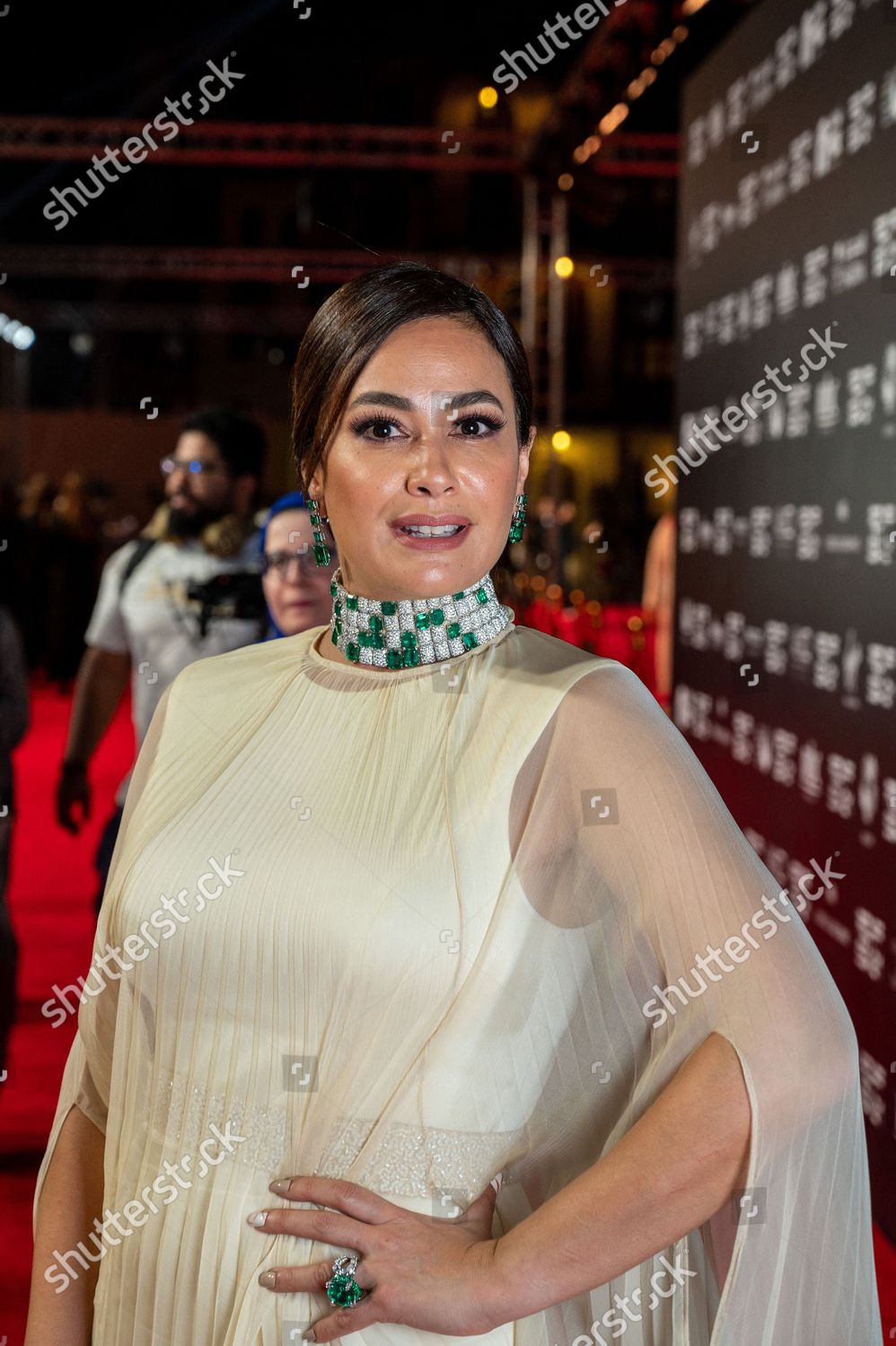 Tunisian Actress Hend Sabry Walks Red Editorial Stock Photo - Stock ...