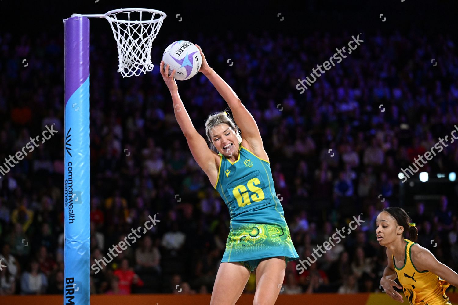 Gretel Bueta Australia Action During Netball Editorial Stock Photo ...