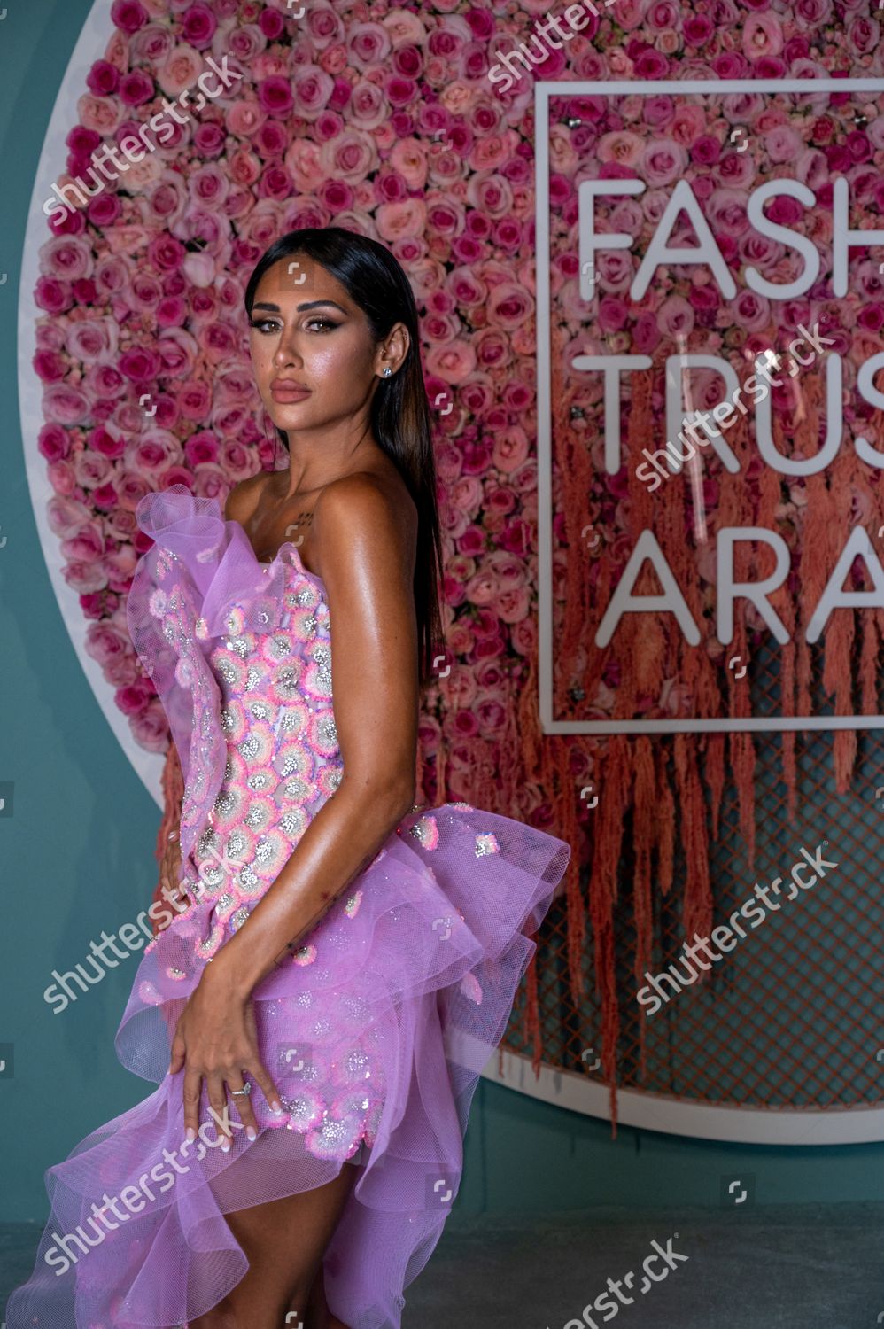 Egyptian Model Actress Enjy Kiwan Arrives Editorial Stock Photo - Stock ...