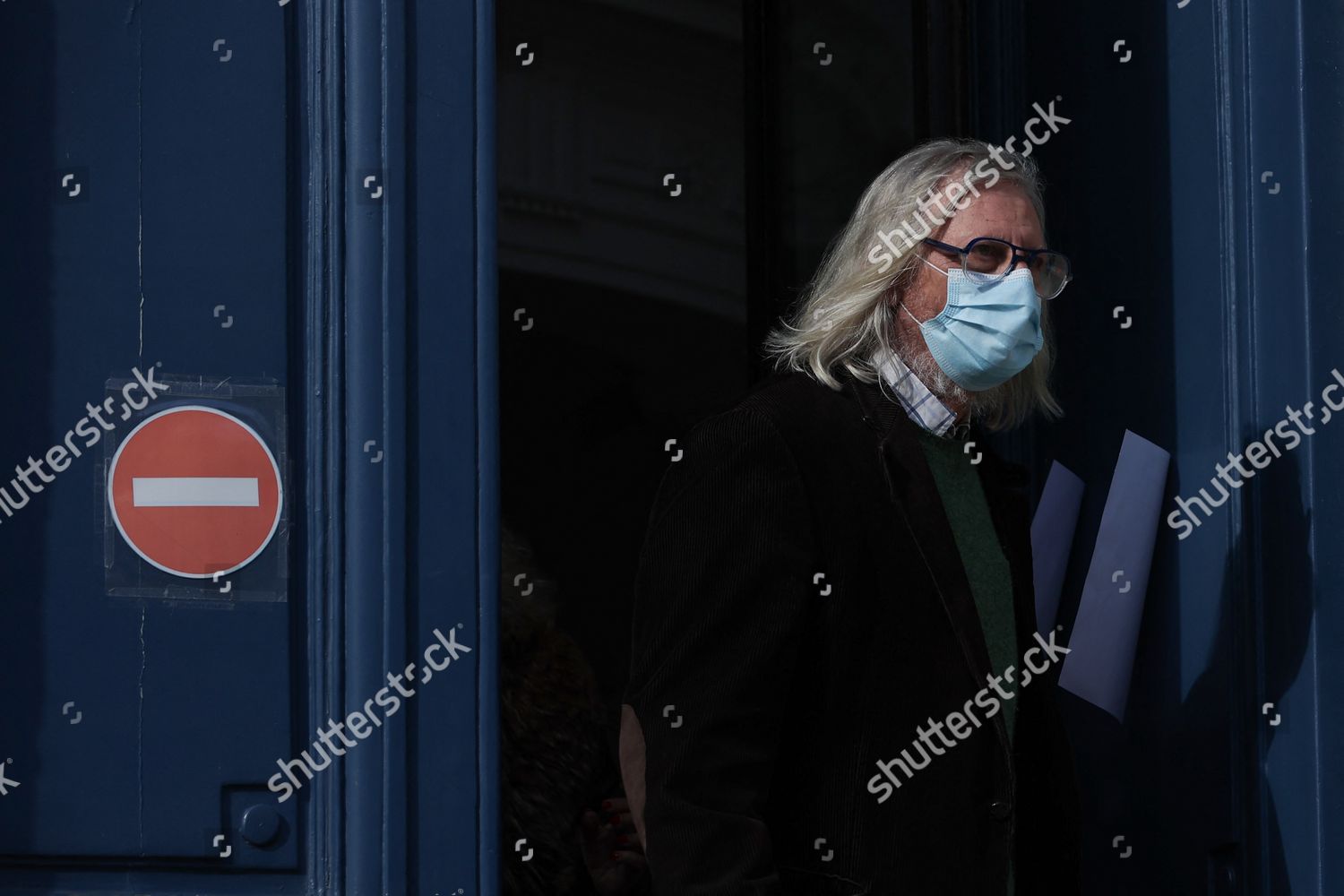 Highly Publicized Professor Didier Raoult Leaving Editorial Stock Photo ...