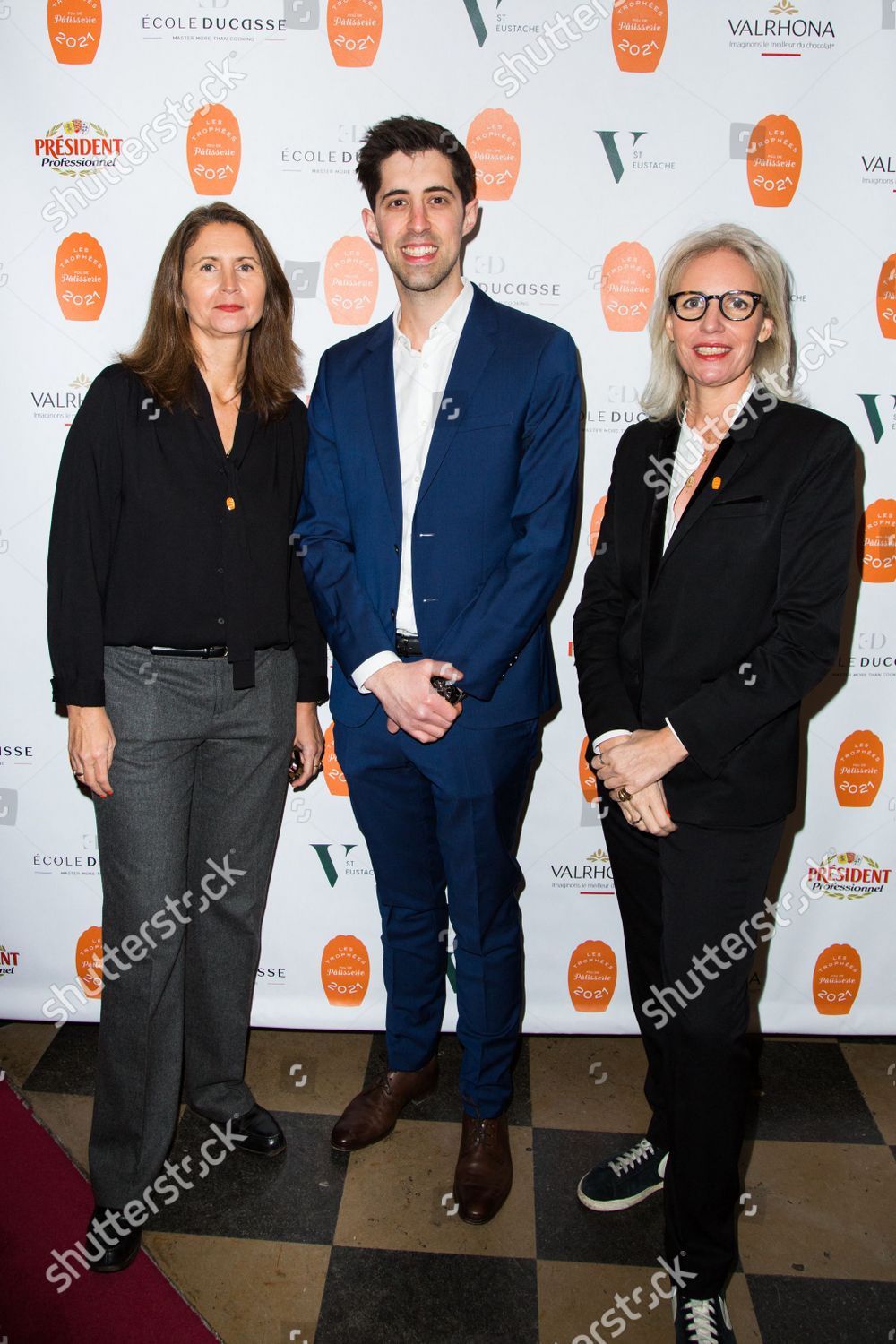Exclusif Julie Mathieu Tristan Rousselot Muriel Editorial Stock Photo ...