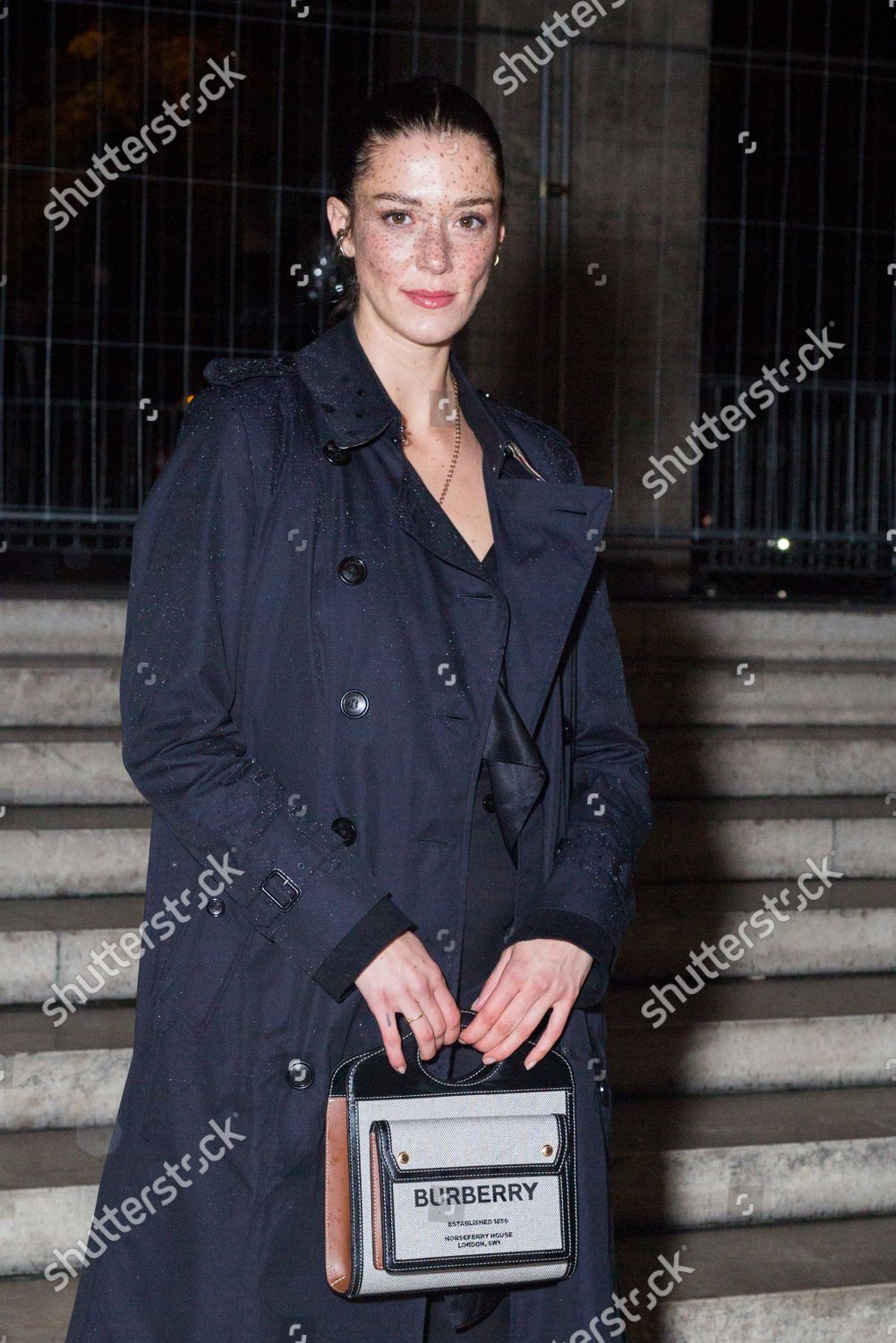 Maeva Giani Attends Burberry X Anne Editorial Stock Photo - Stock Image ...