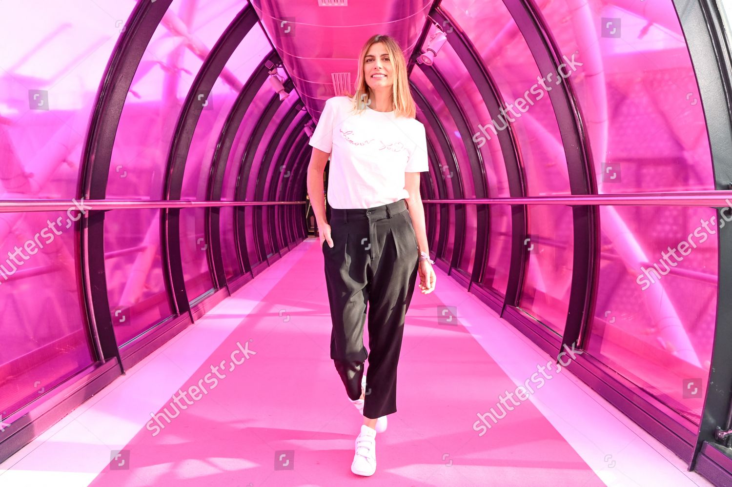Miss France 1995 Melody Vilbert Poses Editorial Stock Photo - Stock ...
