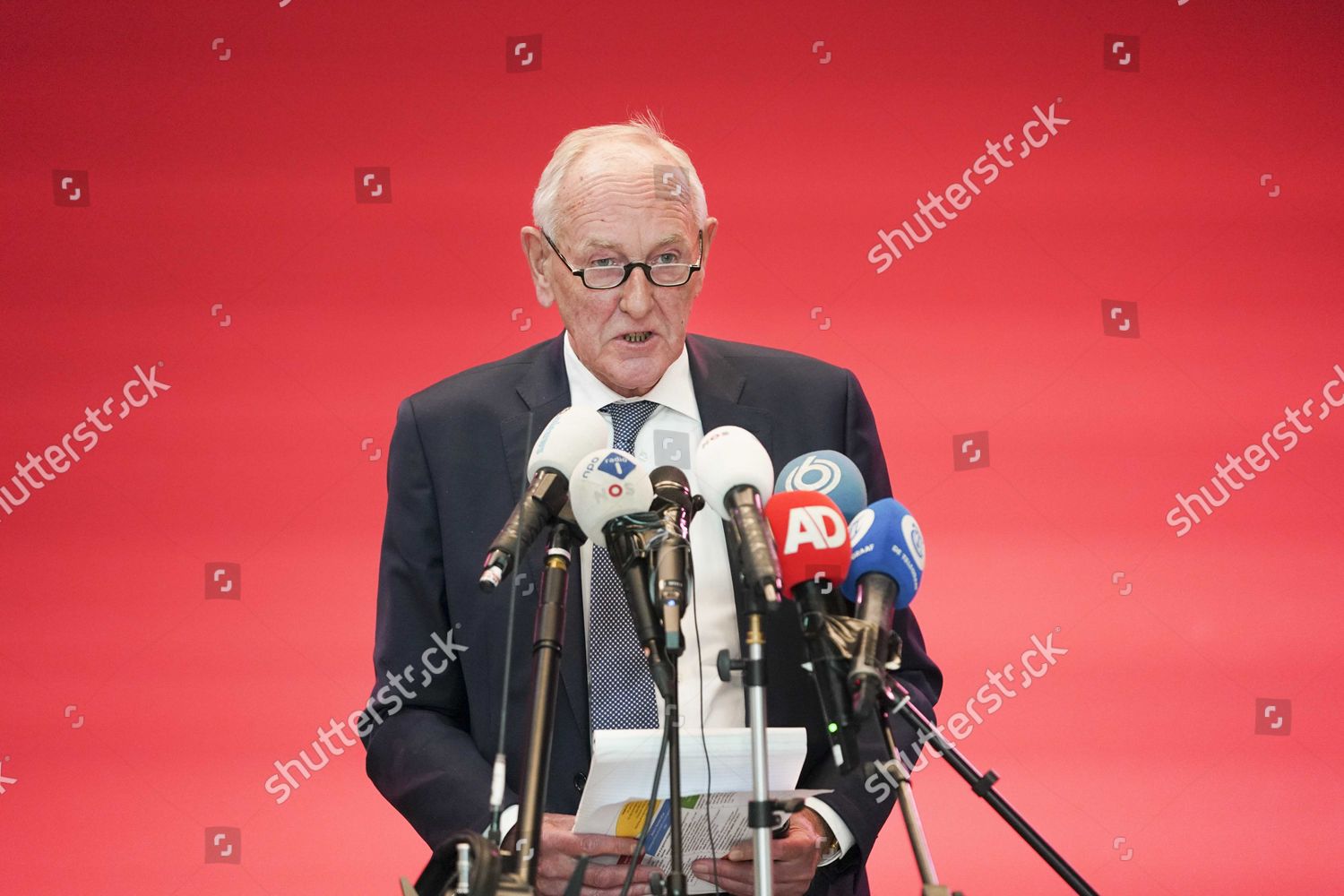 Johan Remkes Who Acts Moderator During Editorial Stock Photo - Stock ...