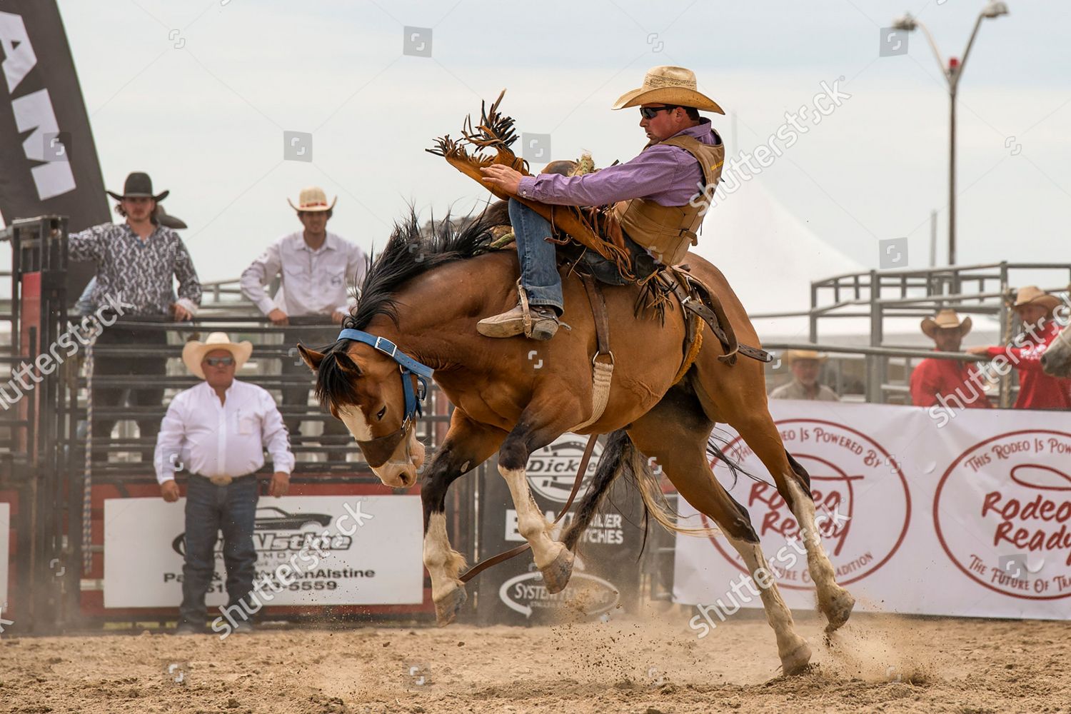Dramatic Pictures Show Seasoned Traditional Cowboys Editorial Stock ...