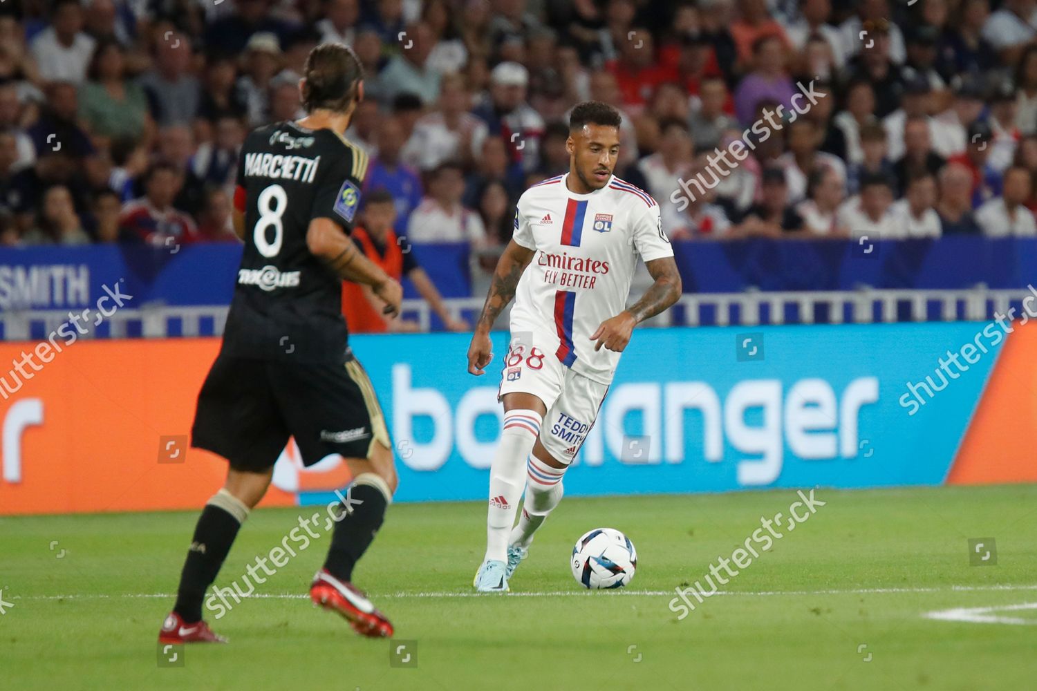Corentin Tolisso Lyon During French Championship Editorial Stock Photo ...