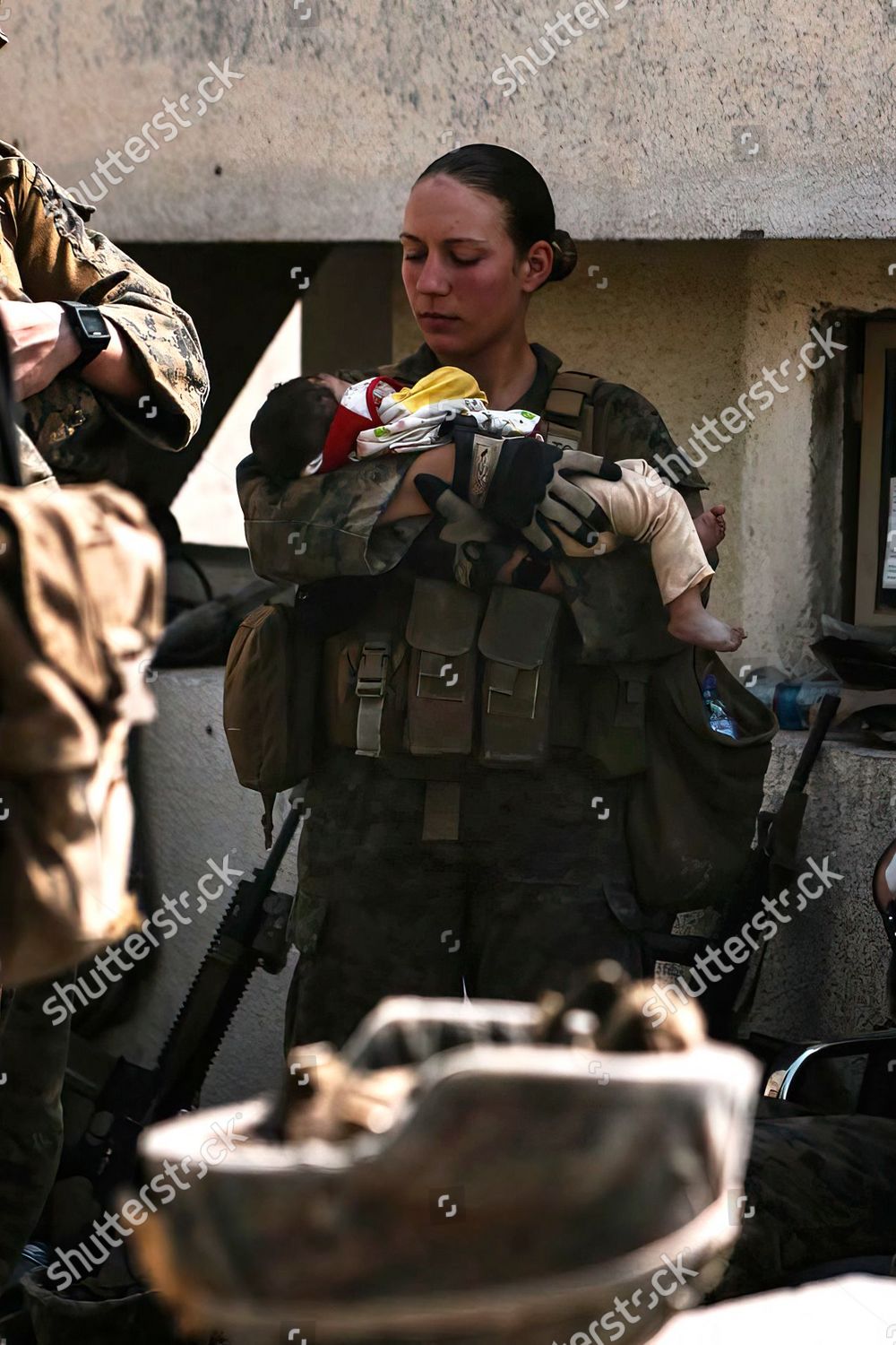 Us Marine Sgt Nicole Gee Aged Editorial Stock Photo - Stock Image ...