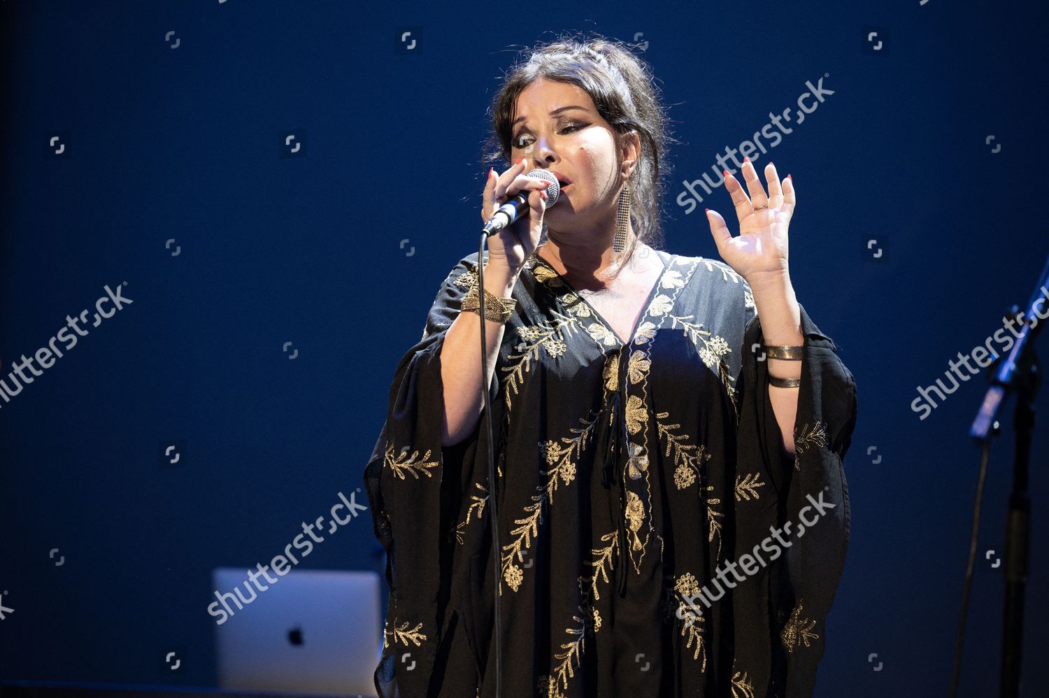 Singer Natacha Atlas Performs During Closing Editorial Stock Photo ...