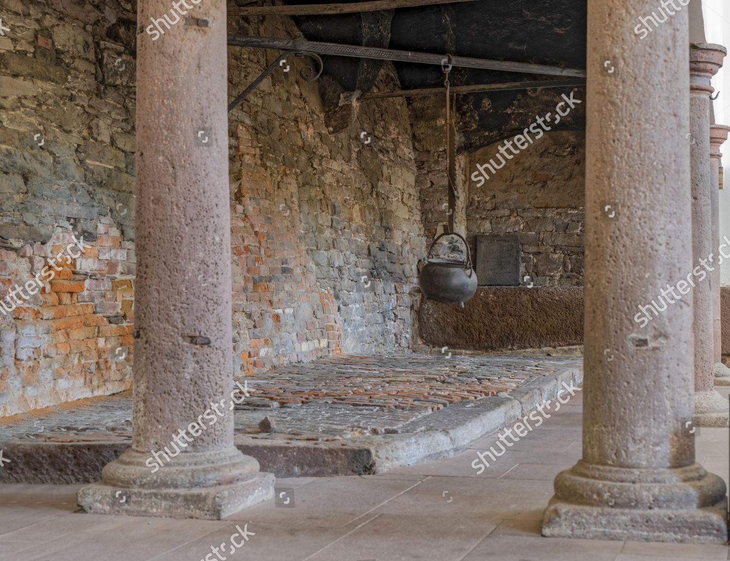 Former Cooking Area Corvey Monastery Hoexter Editorial Stock Photo ...