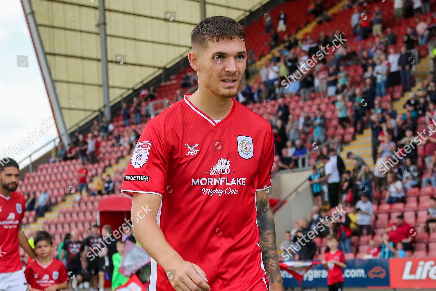 Crewe Alexandra Midfielder Callum Ainley 10 Editorial Stock Photo ...