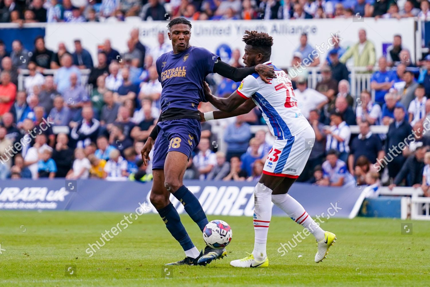 Afc Wimbledon Forward Kyle Hudlin 18 Editorial Stock Photo - Stock ...