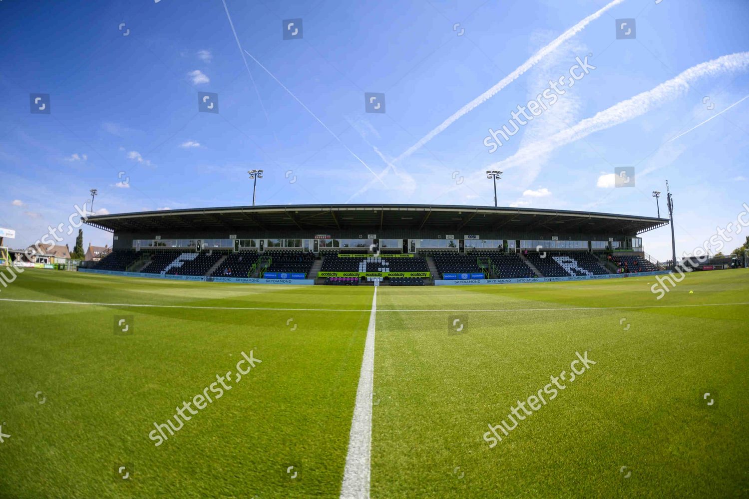 Sunlit Bolt New Lawn During Efl Editorial Stock Photo - Stock Image ...