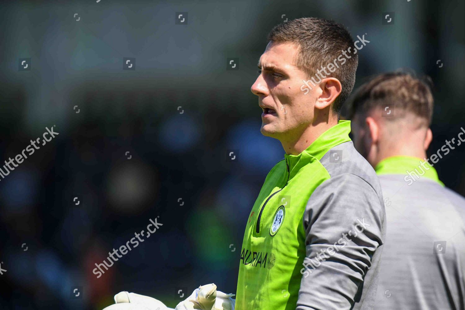 Forest Green Rovers Goalkeeper Luke Mcgee Editorial Stock Photo - Stock ...