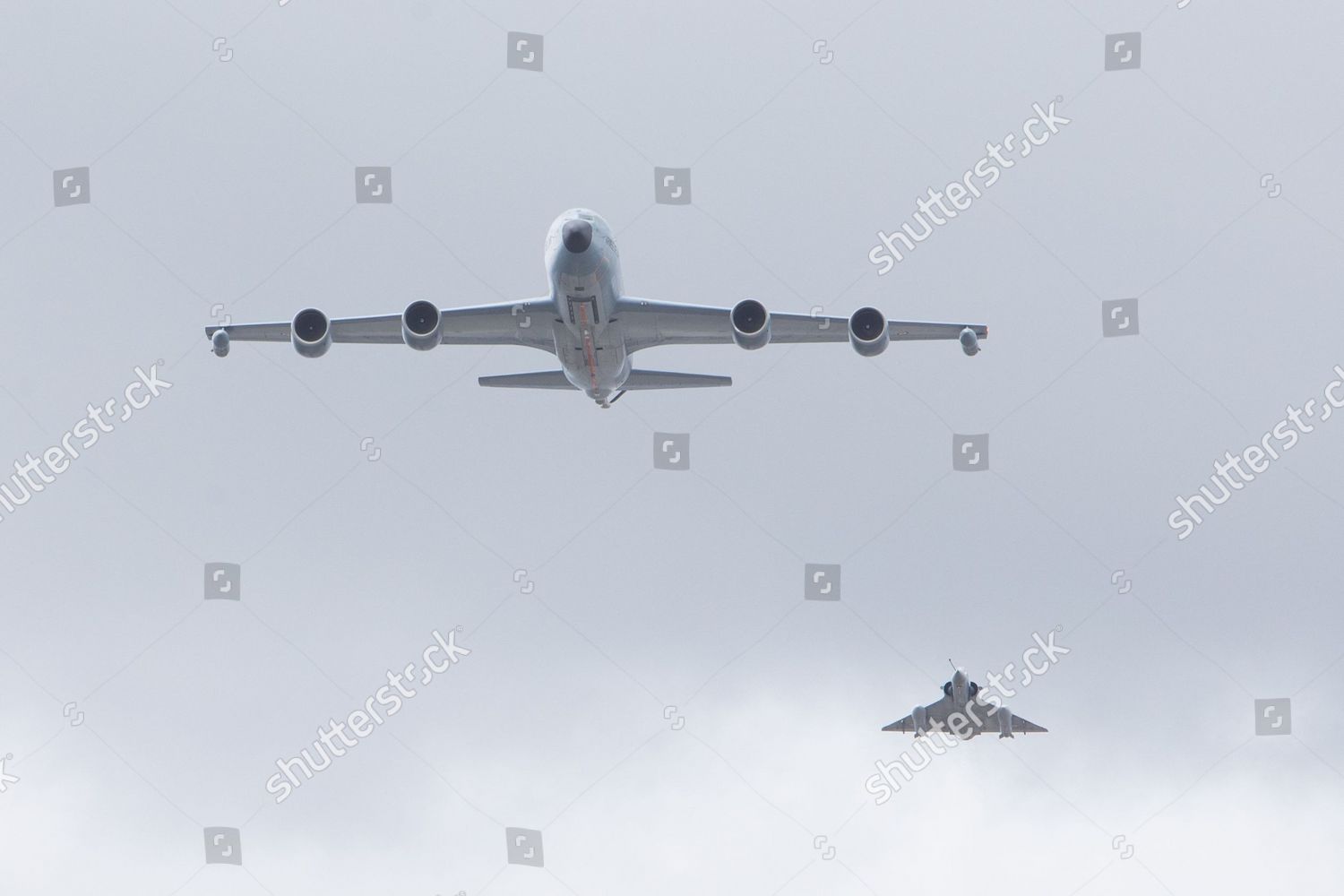French Military Airplanes Fly Over Paris Editorial Stock Photo - Stock ...