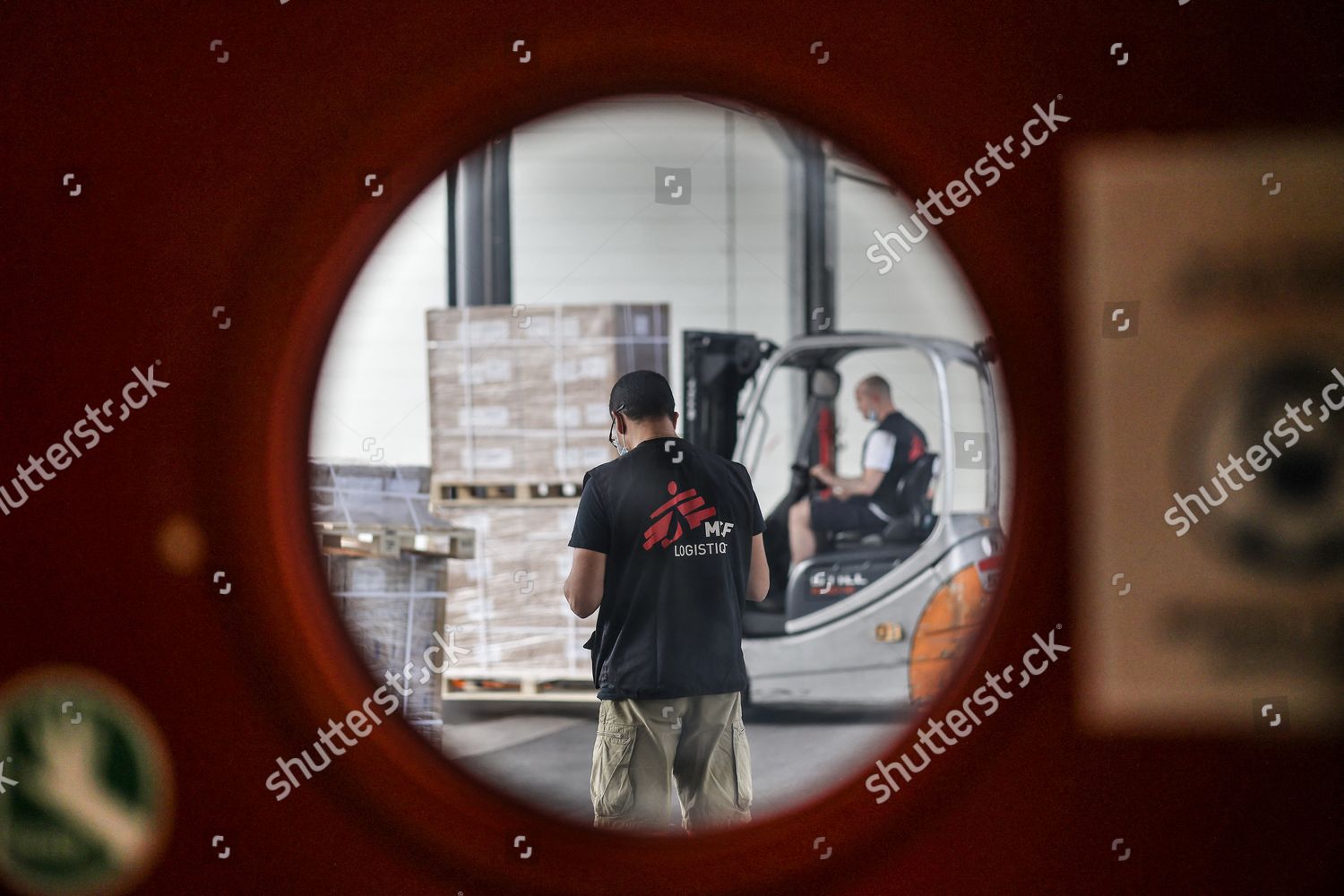 Msf Logistics Warehouses Merignac June 08 Editorial Stock Photo - Stock ...