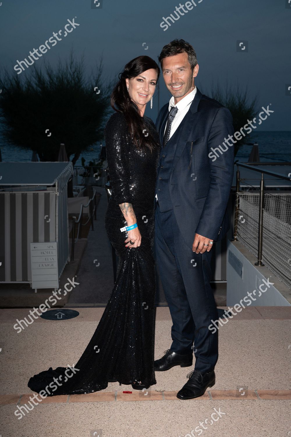 Helene Semonin Franck Semonin Arrive Afterparty Editorial Stock Photo ...