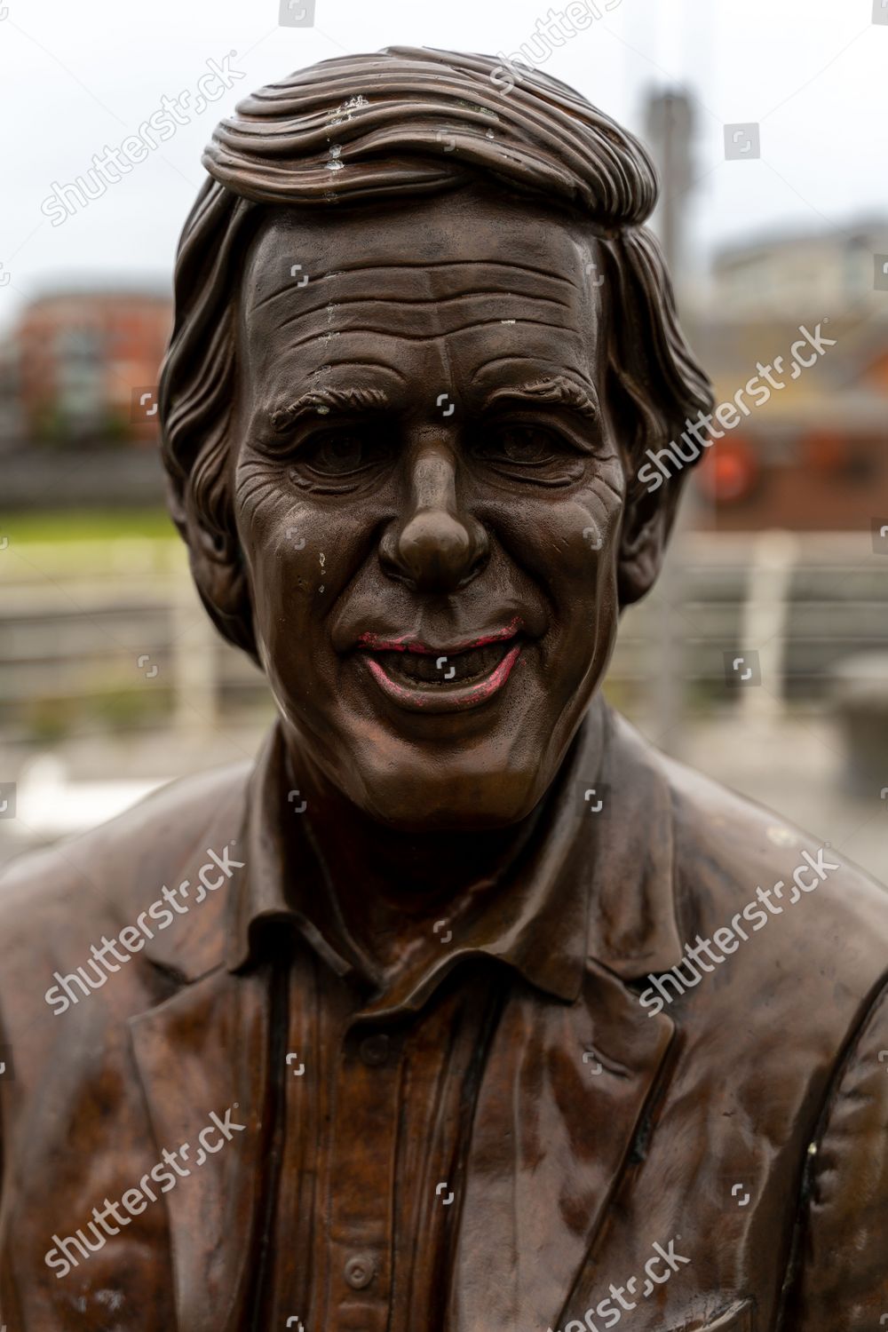 Bronze Memorial Statue Sir Terry Wogan Editorial Stock Photo - Stock ...