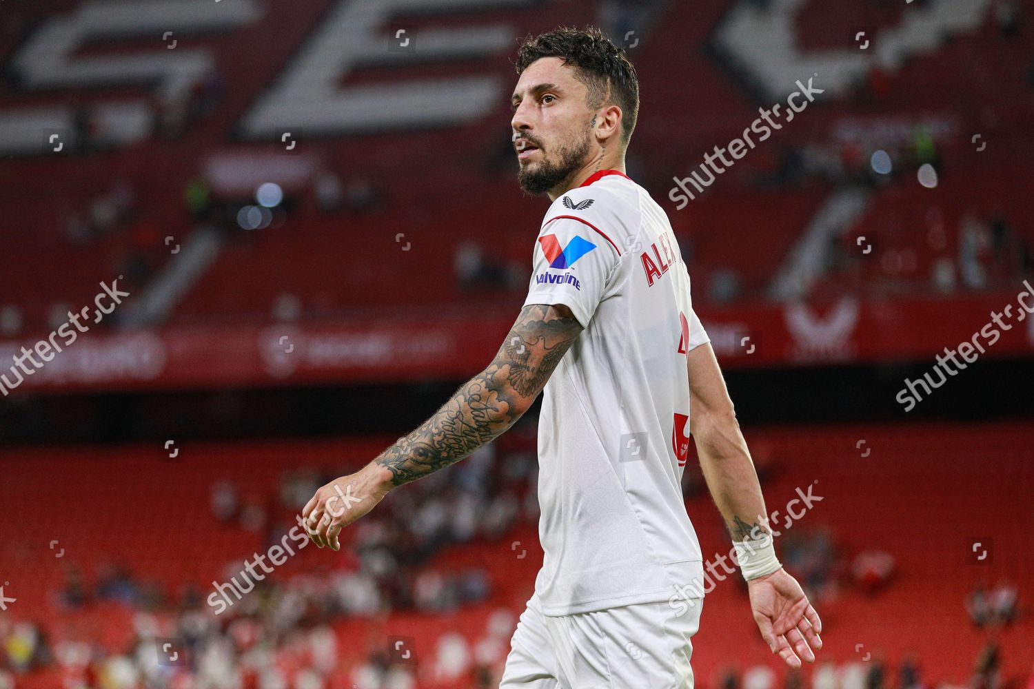 Alex Telles Sevilla Fc During Antoniopuerta Editorial Stock Photo ...