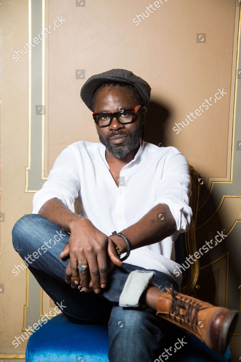 Semiexclusive French Singer Samuel Adebiyi Aka Editorial Stock Photo ...