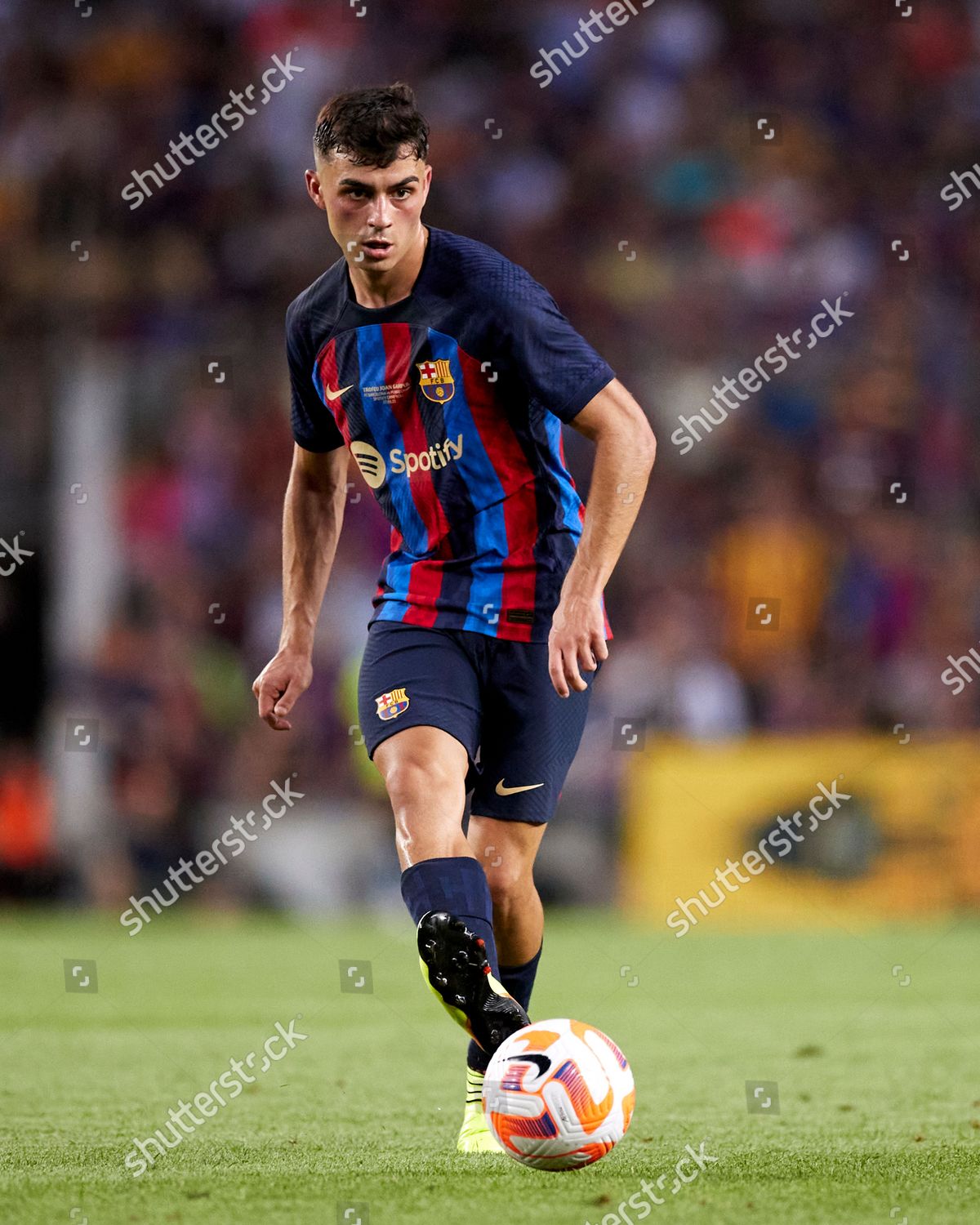 Pedri Gonzalez Fc Barcelona Action During Editorial Stock Photo - Stock ...