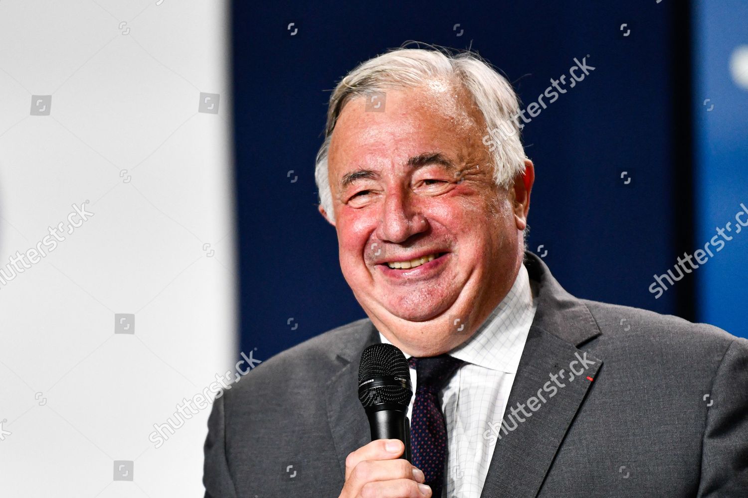 Gerard Larcher President French Senate Member Editorial Stock Photo ...