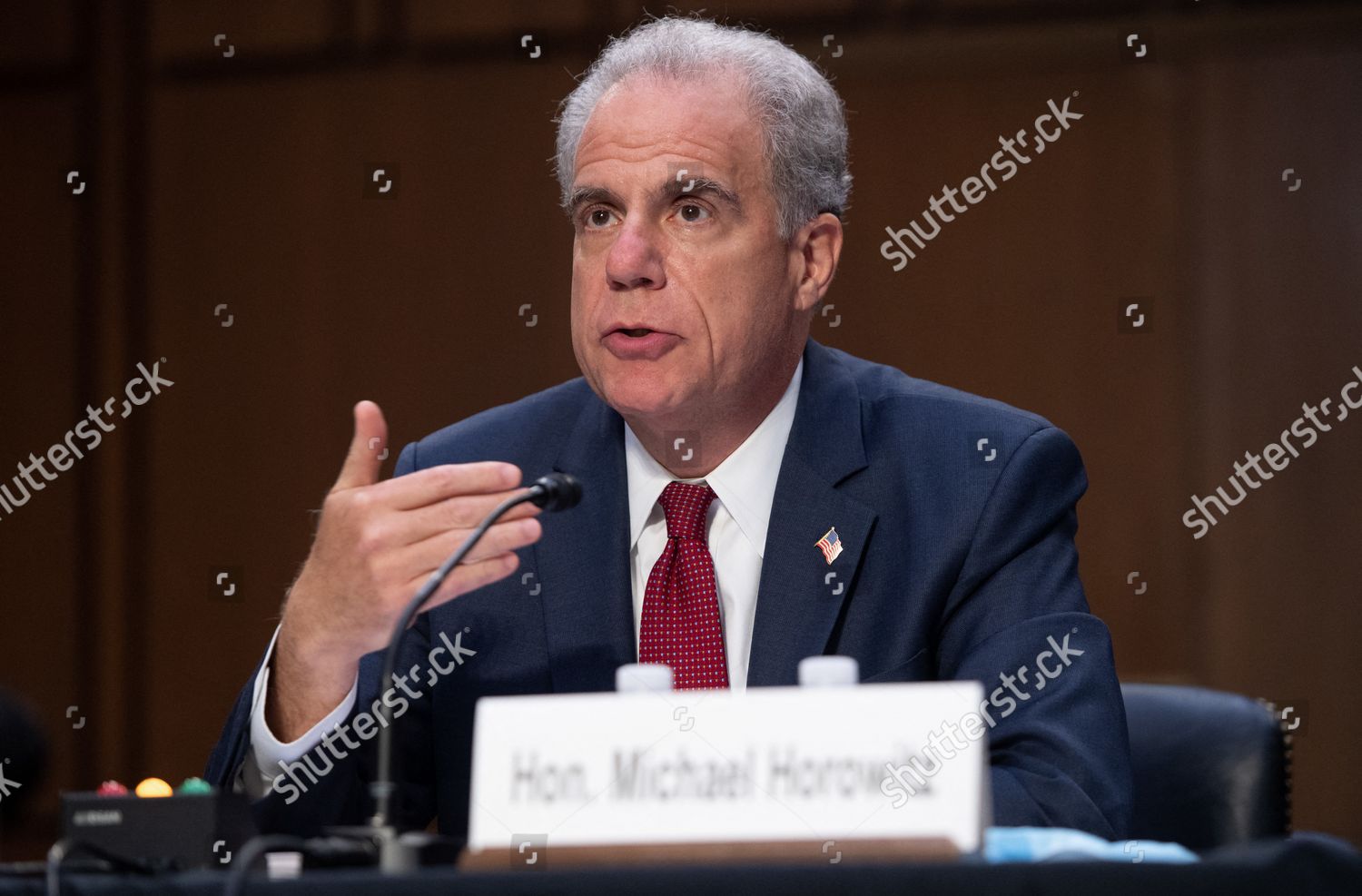Department Justice Inspector General Michael Horowitz Editorial Stock ...