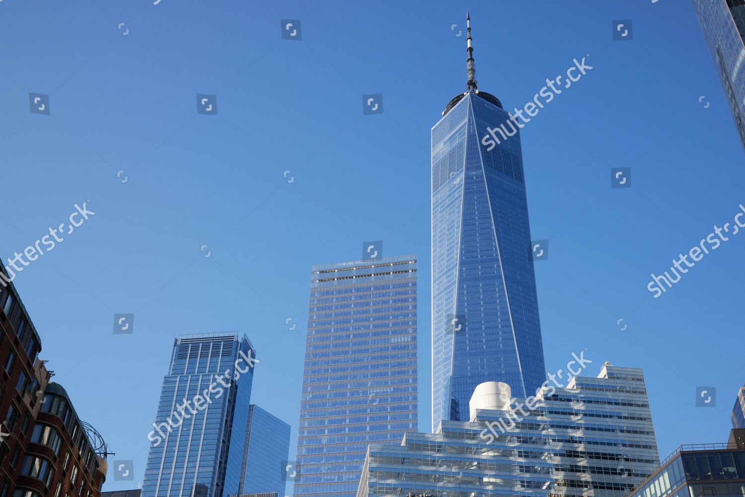 Rebuilt World Trade Center Tower On Editorial Stock Photo - Stock Image ...