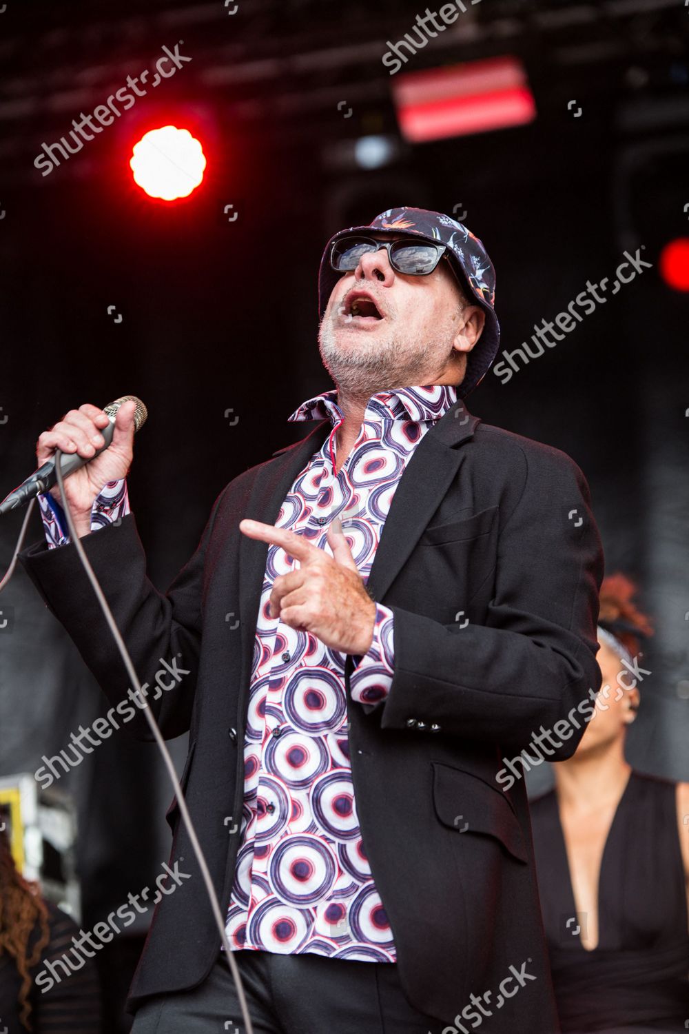 Singer Bernie Bonvoisin Group Trust Perform Editorial Stock Photo ...