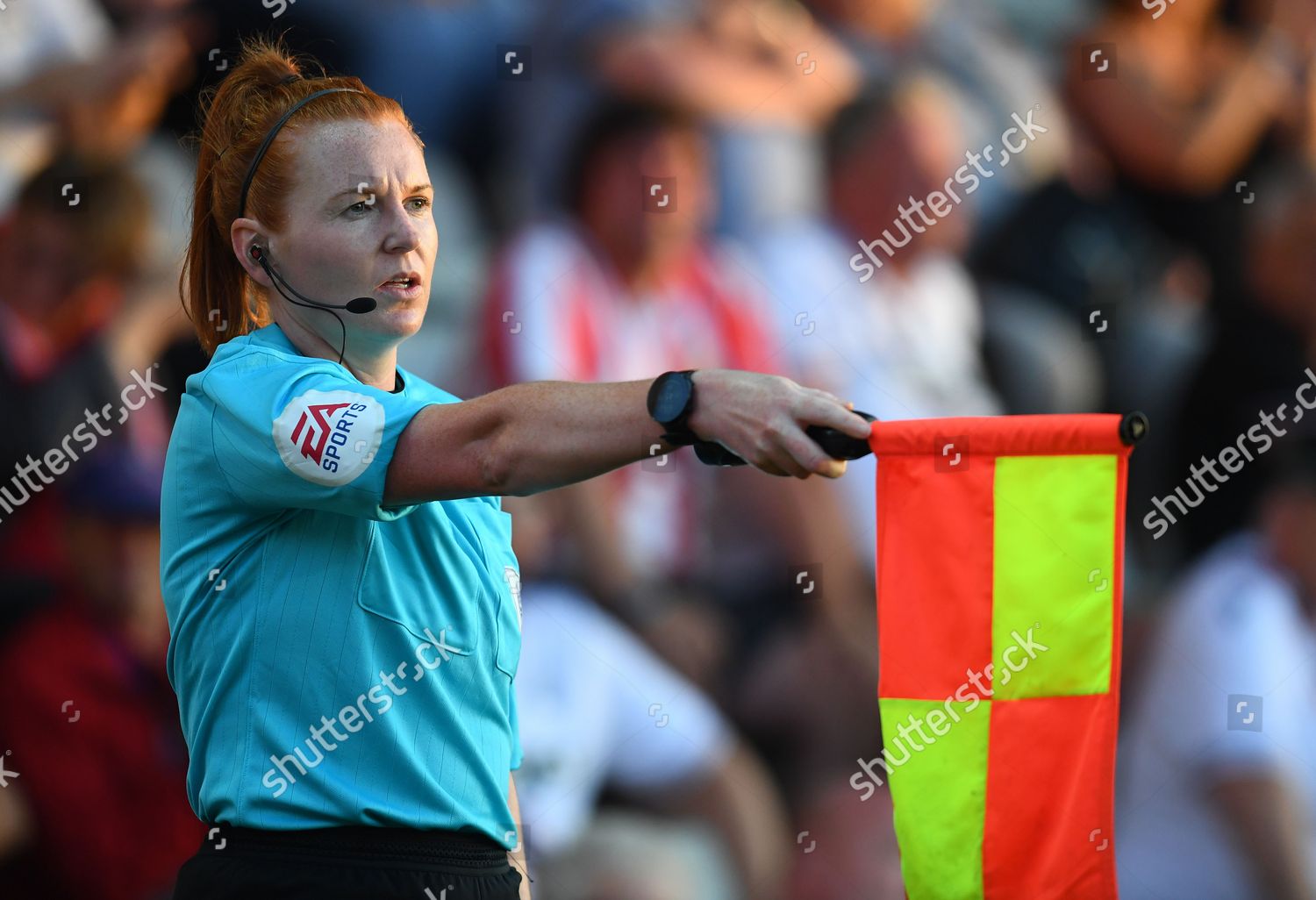 Assistant Referee Helen Edwards Editorial Stock Photo - Stock Image ...