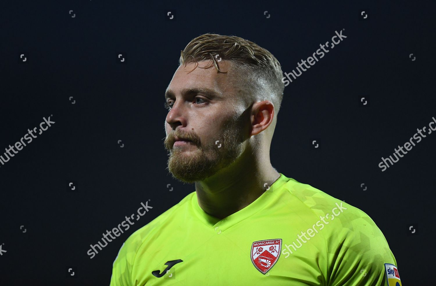 Connor Ripley Goalkeeper Morecambe Editorial Stock Photo - Stock Image ...