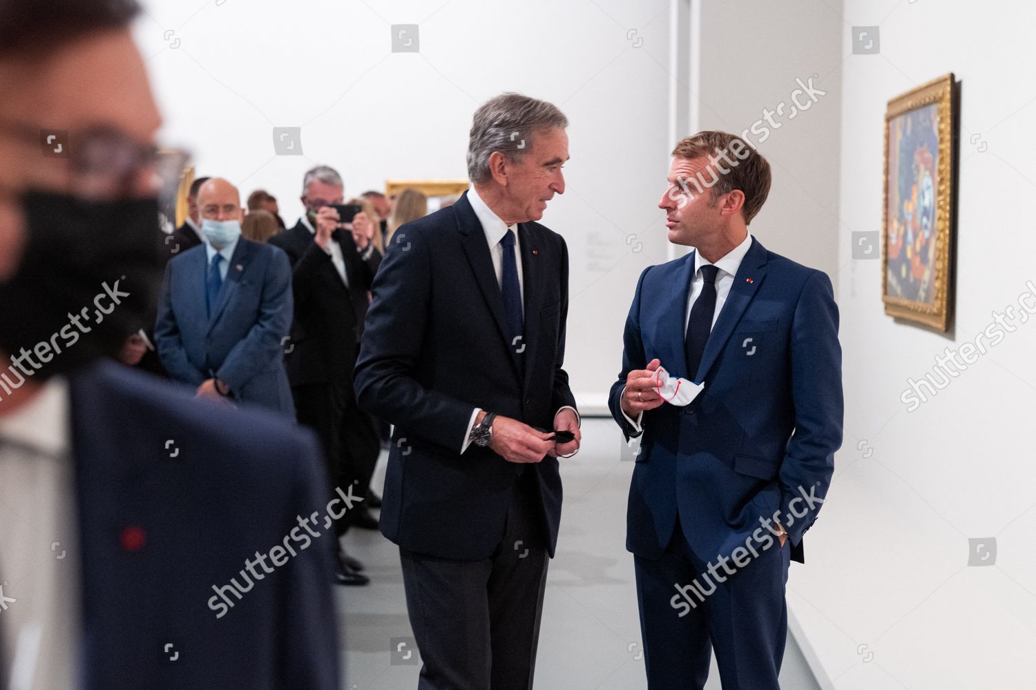 Bernard Arnault Ceo Lvmh President Emmanuel Editorial Stock Photo ...
