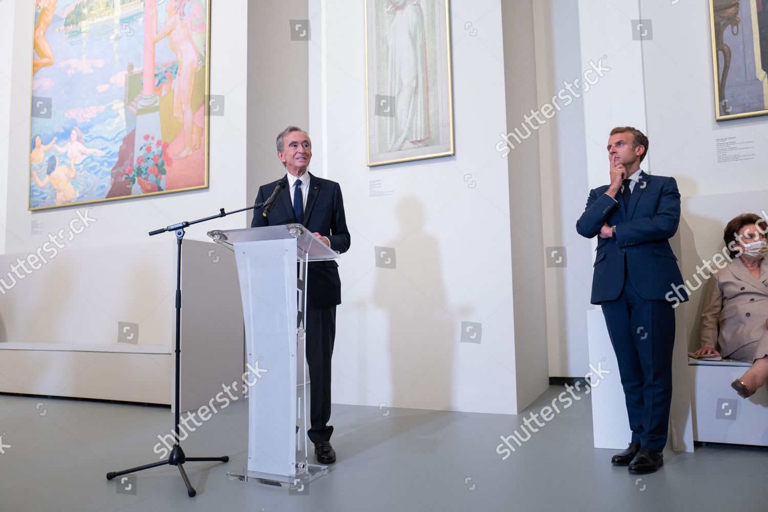 Bernard Arnault Ceo Lvmh President Emmanuel Editorial Stock Photo ...