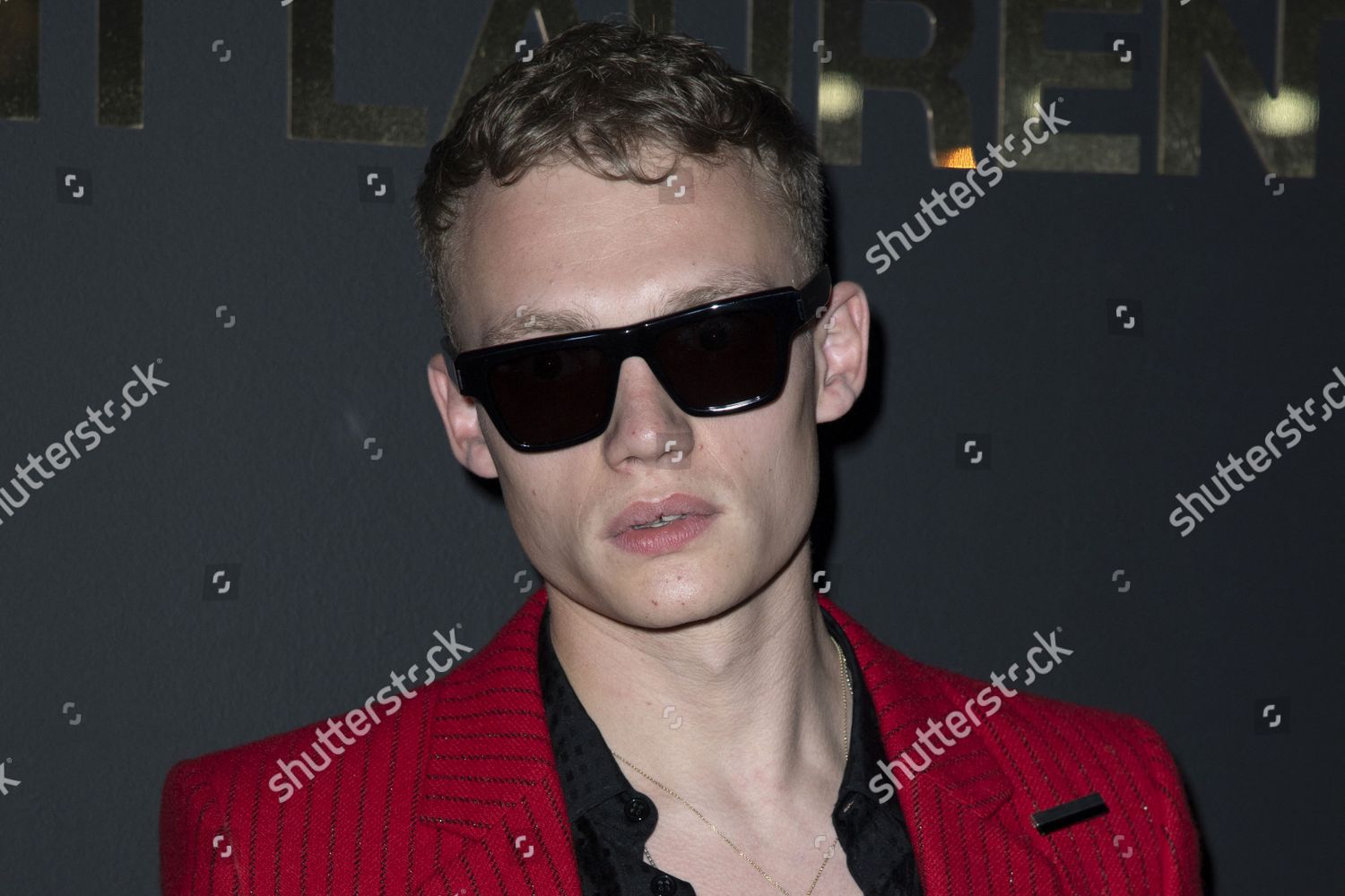 Jojo Macari Attending Saint Laurent Womenswear Editorial Stock Photo - Stock Image | Shutterstock