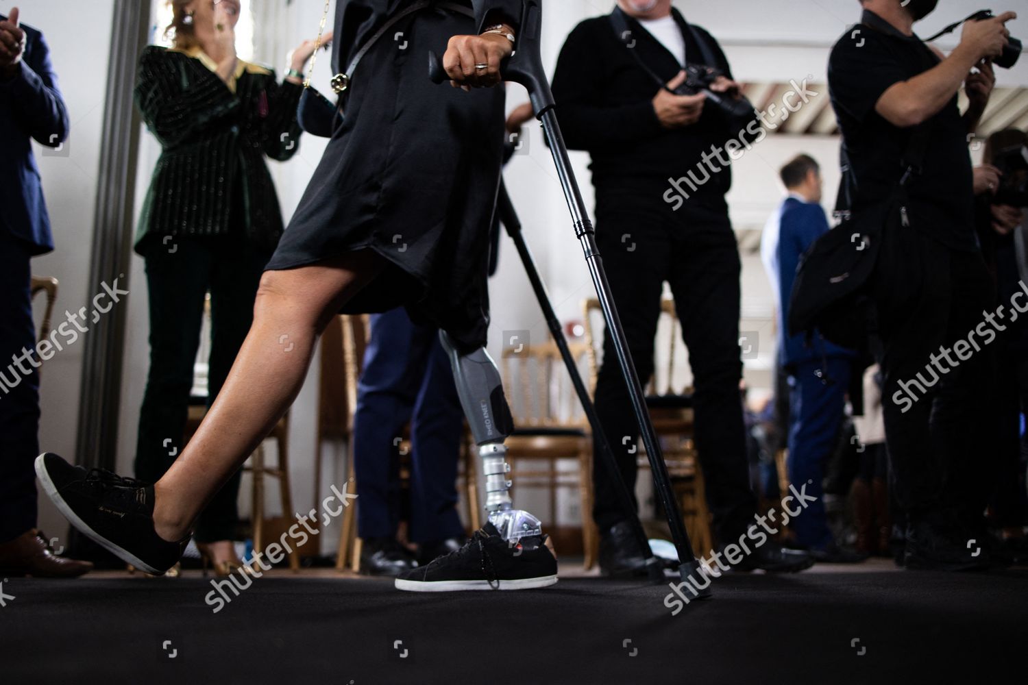 Amputee Models Display Creations By Italian Editorial Stock Photo ...