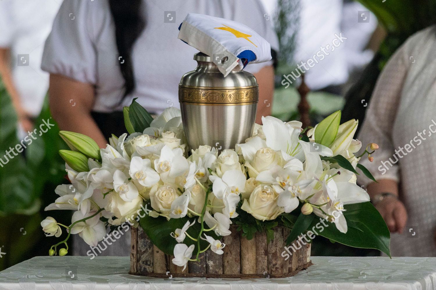 Philippine Flag Placed On Top Urn Editorial Stock Photo - Stock Image ...