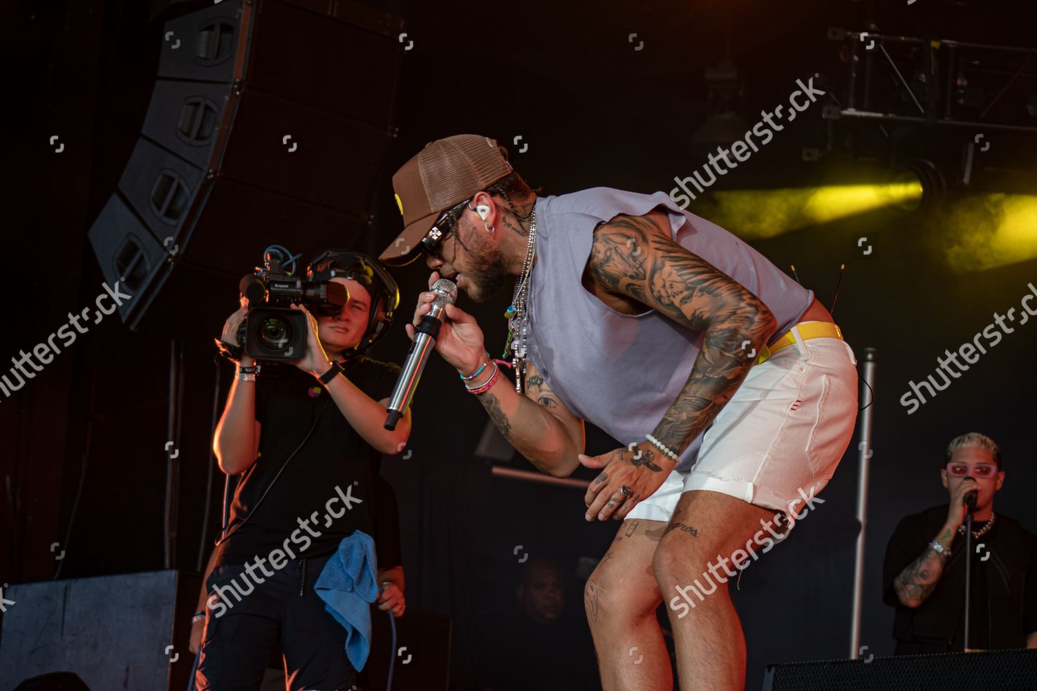 Puerto Rican Singer Rapper Jhayco Performs Editorial Stock Photo ...